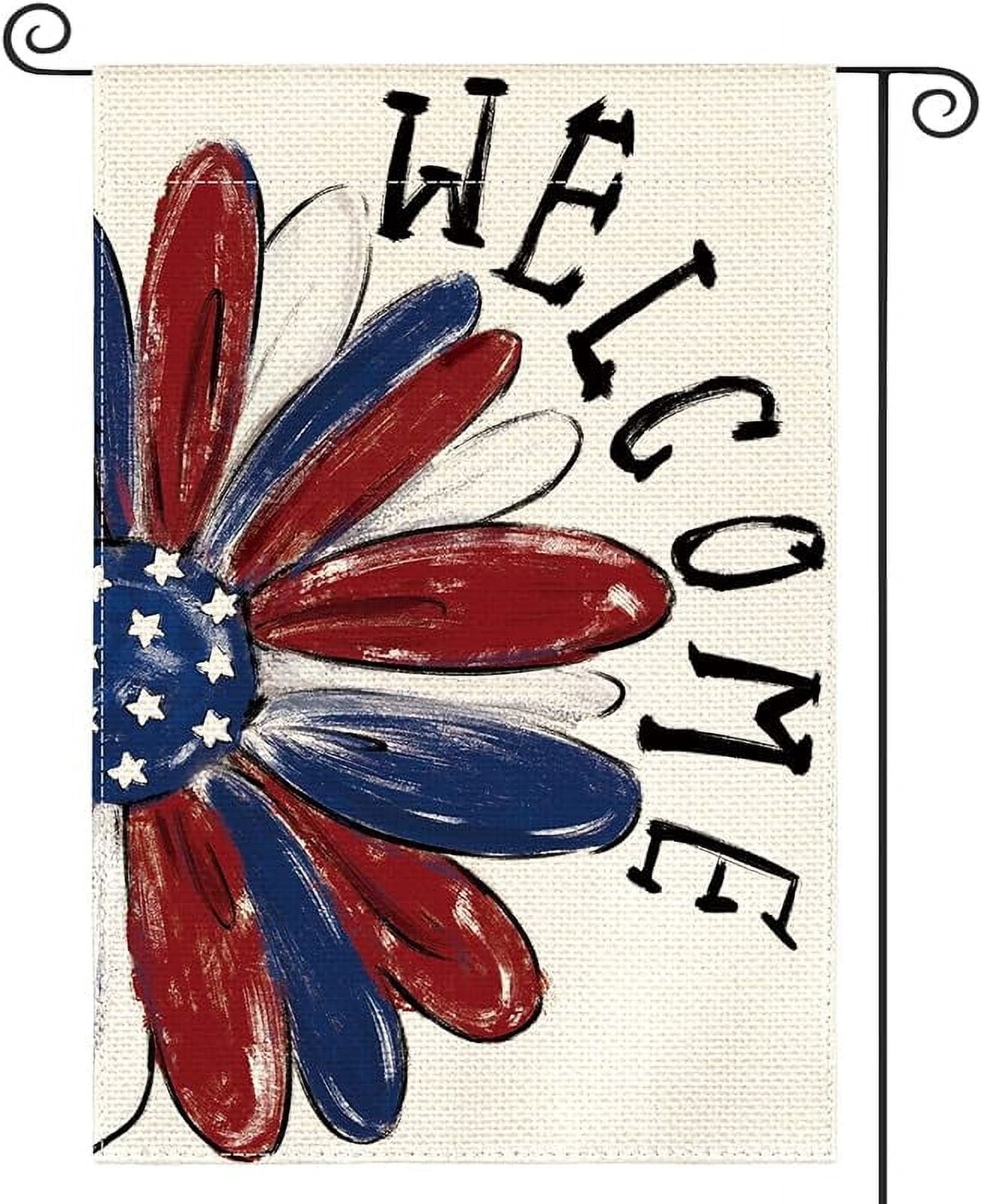 colorlife Patriotic 4th of July Garden Flag 28x40 Inch Double Sided ...