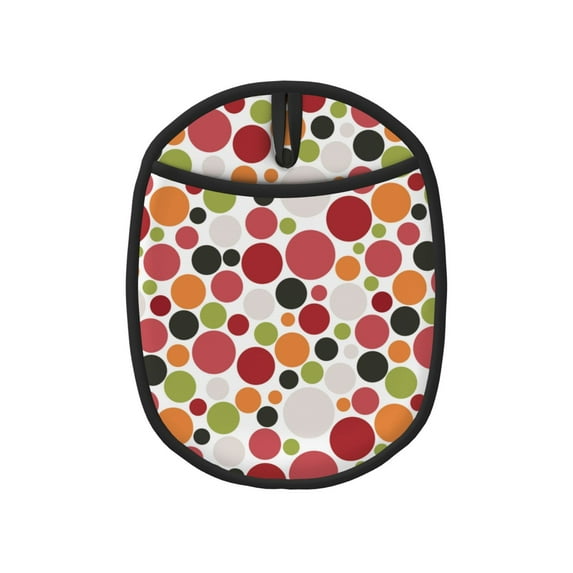 coloured dots pattern Pot Holders for Kitchen - Heat Resistant Oven ...