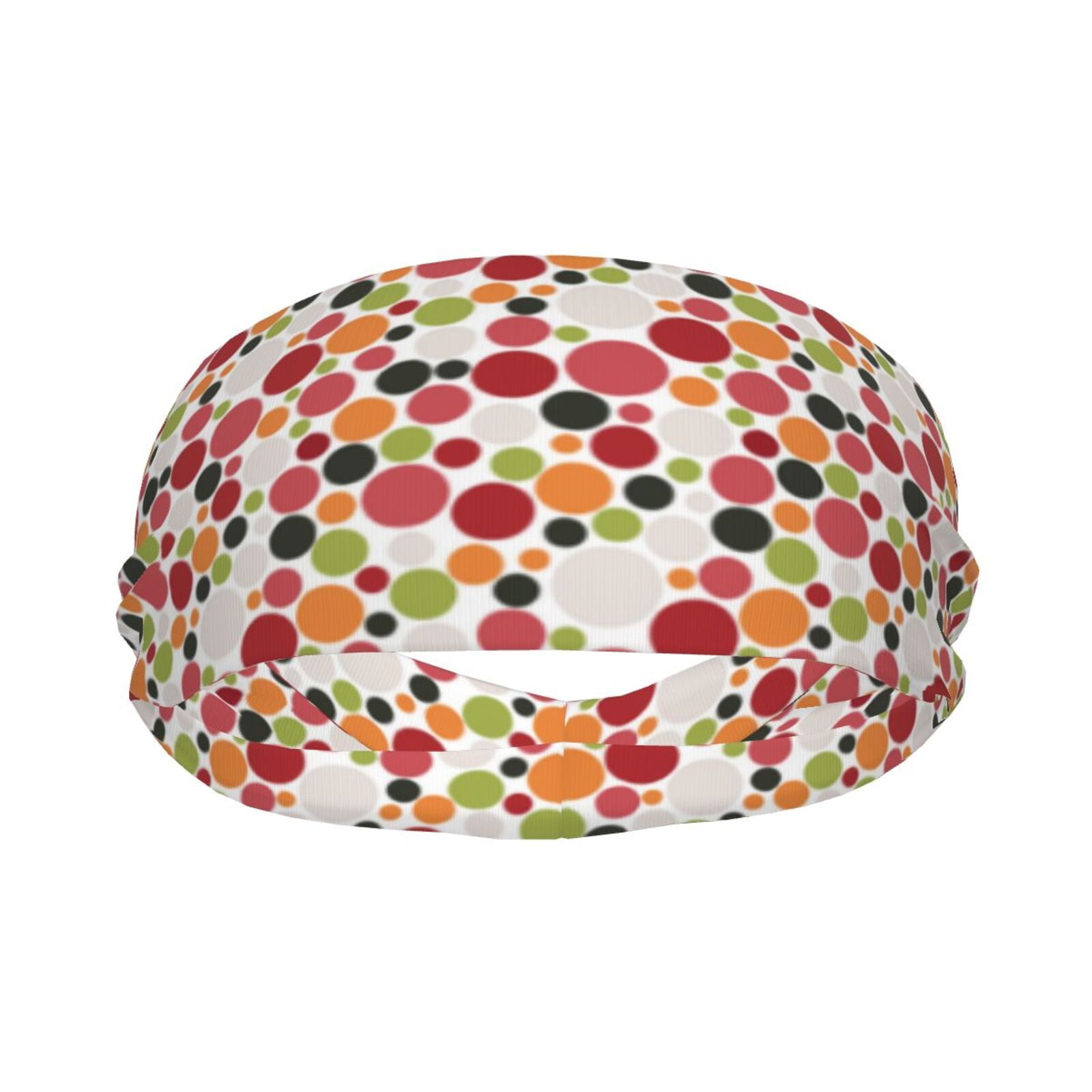 coloured dots pattern Sports Headbands for Men/Women Workout Headband ...