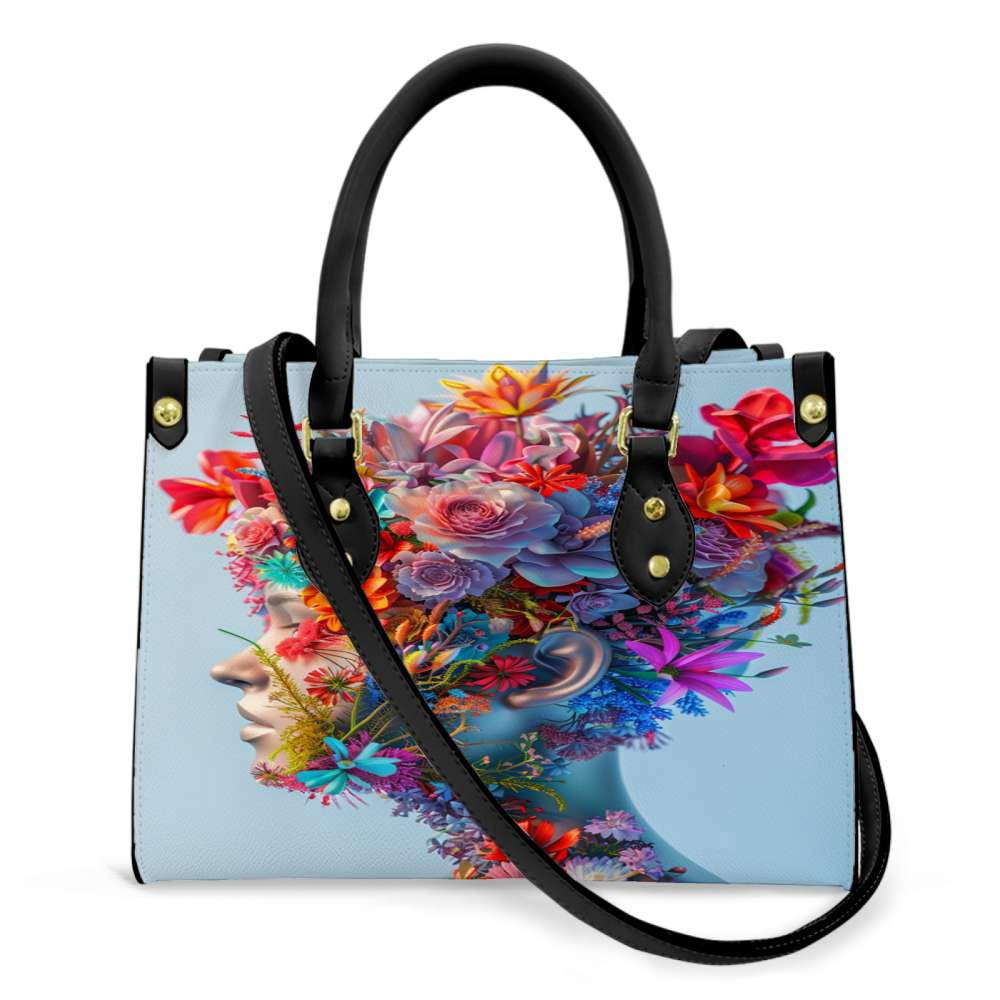 colourful chaos Shoulder Bag Pu Leather Handbags Women High Quality ...