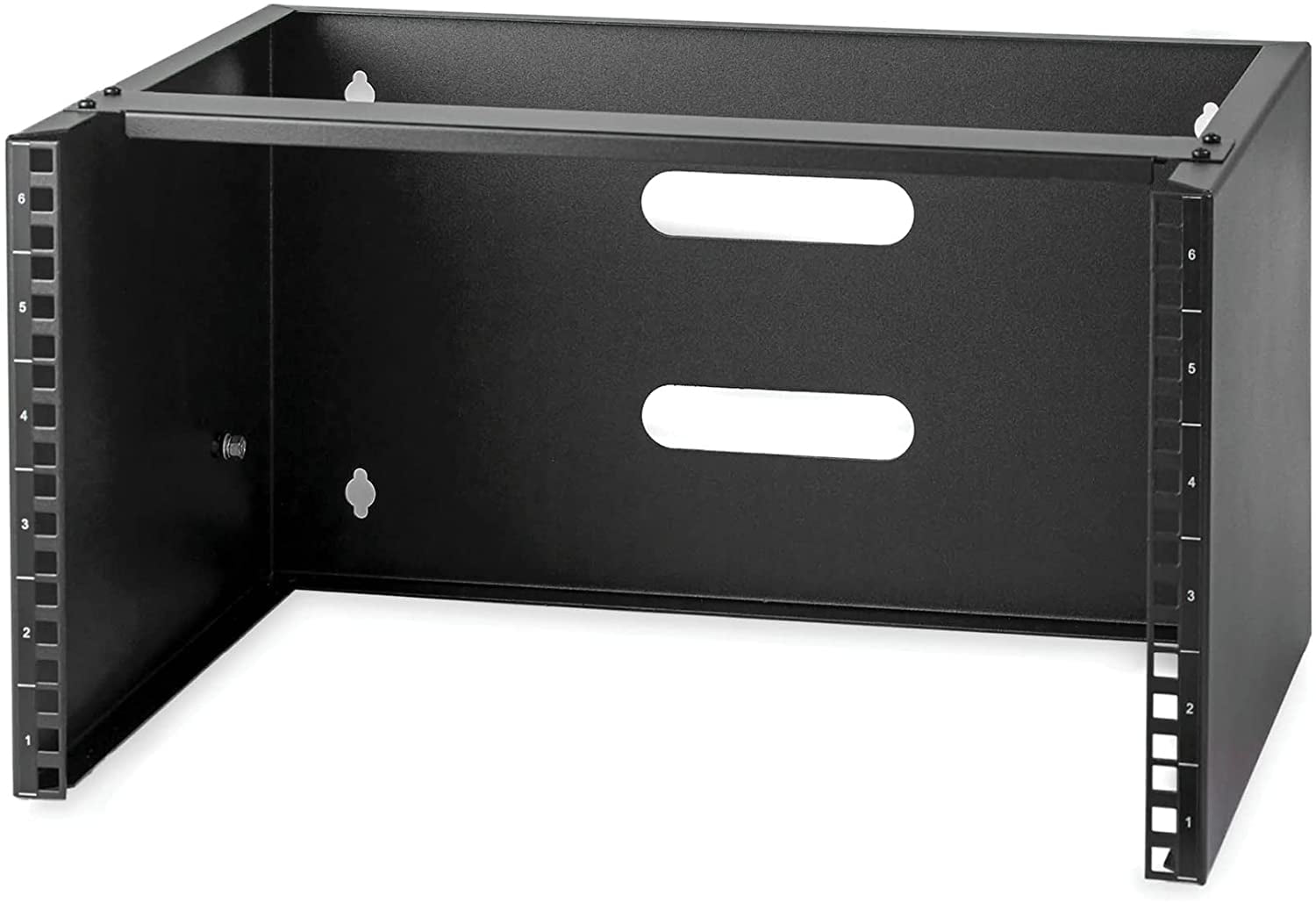 .com 6U Wall Mount Network Rack - 14 Inch Deep (Low Profile) - 19 ...