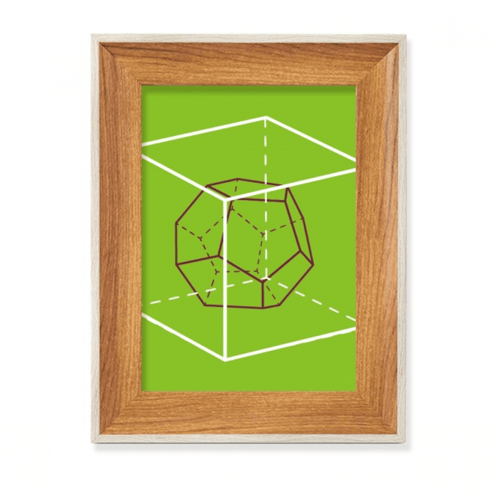 combinatorial cube mathematical geometric spdesktop wooden photo frame ...