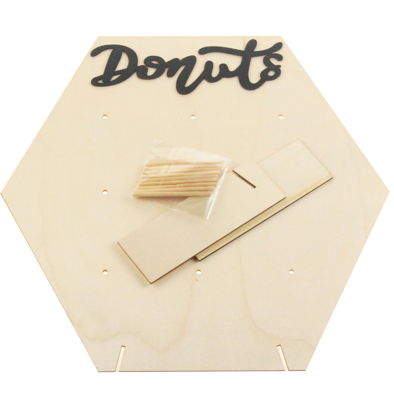 comerut 1 Set Donut Stand Easy to Install Decorative Fine Craftsmanship ...