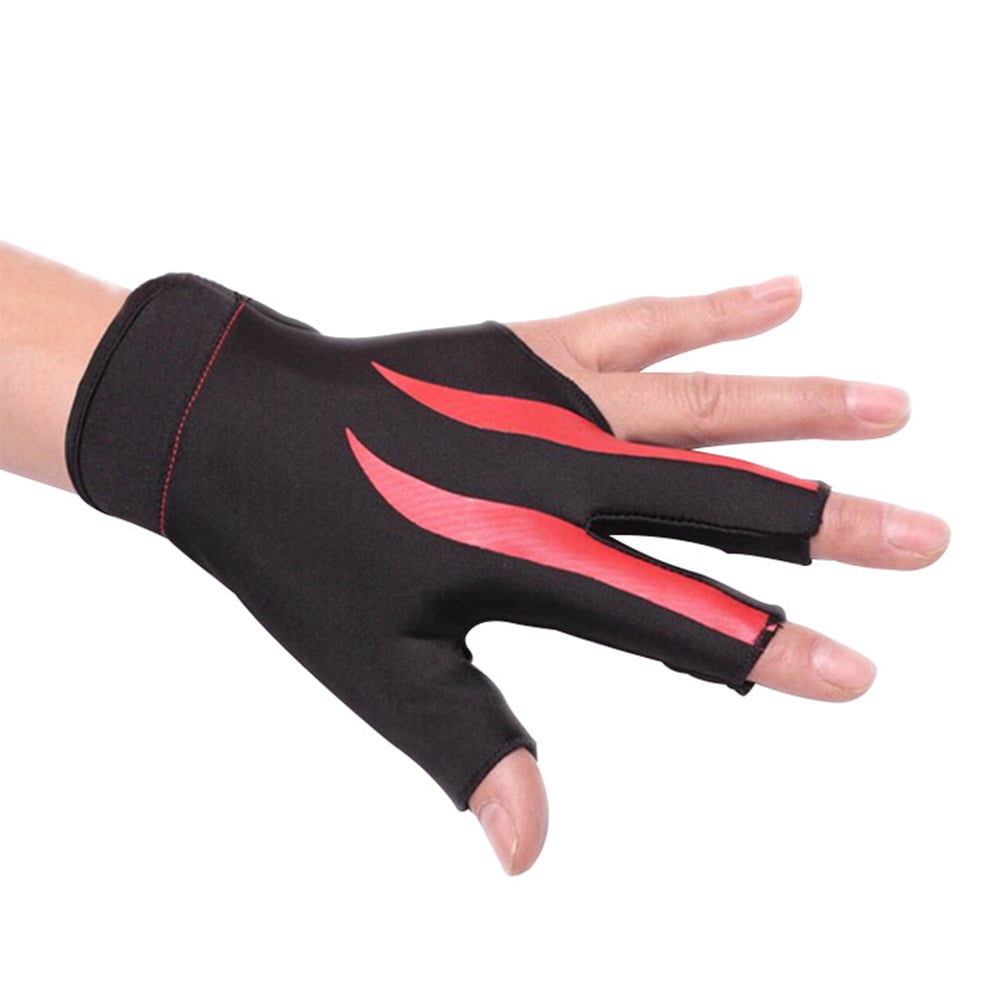 comerut 1Pc 3-Finger Elastic Anti-slip Billiard Game Snookers Pool Cue ...