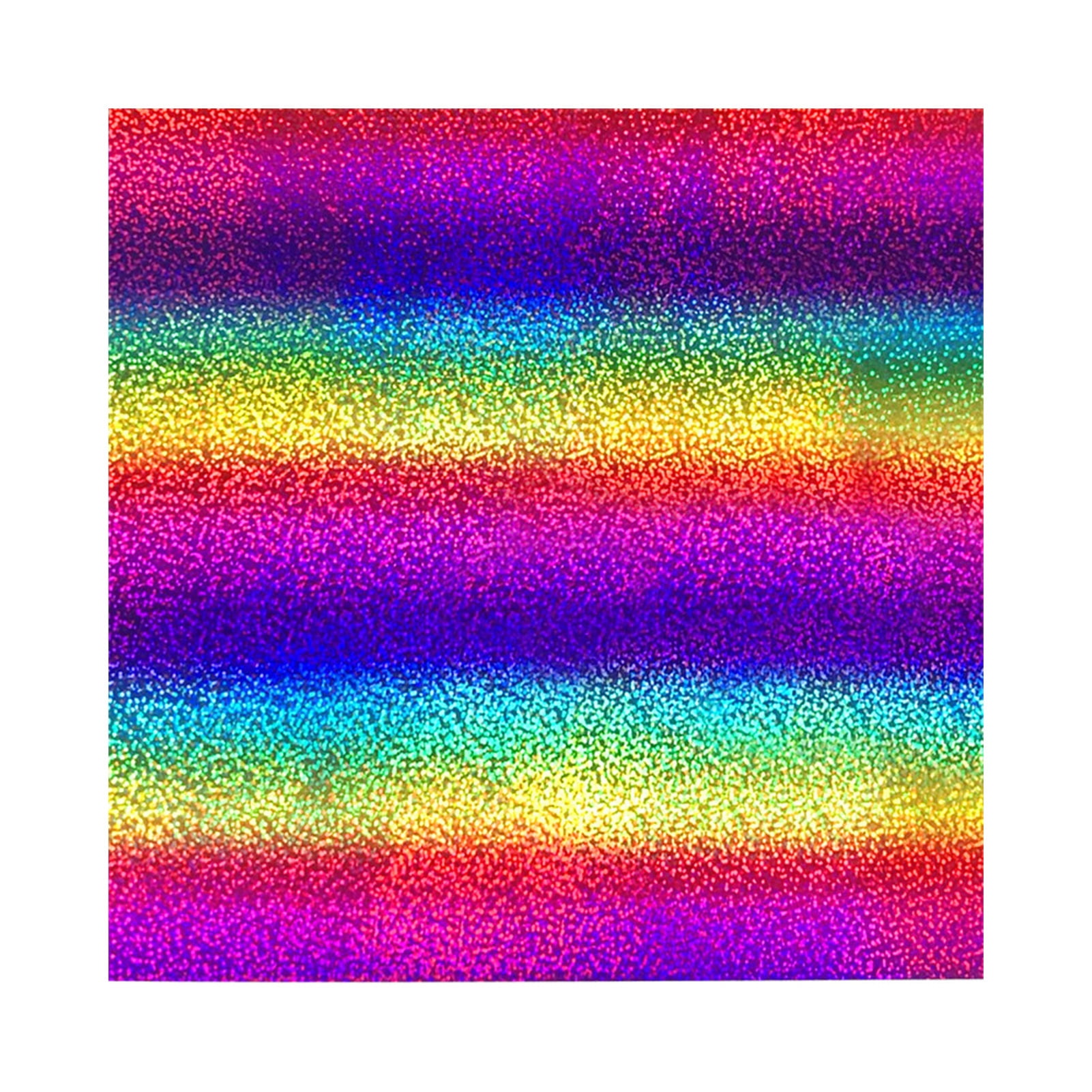 comerut 30.5cmx30.5cm Rainbow Lettering Film Self-Adhesive Dazzling ...