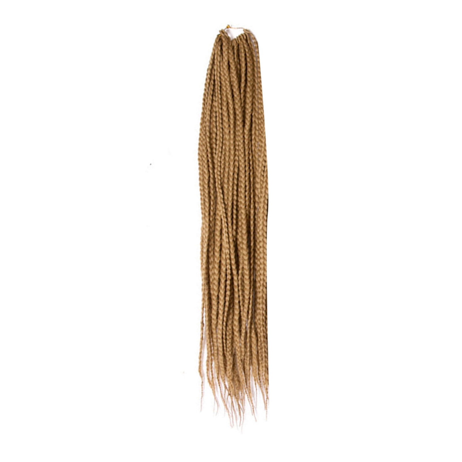 comerut 60cm Hair Extension Women Braided Color Block Wig for Club ...