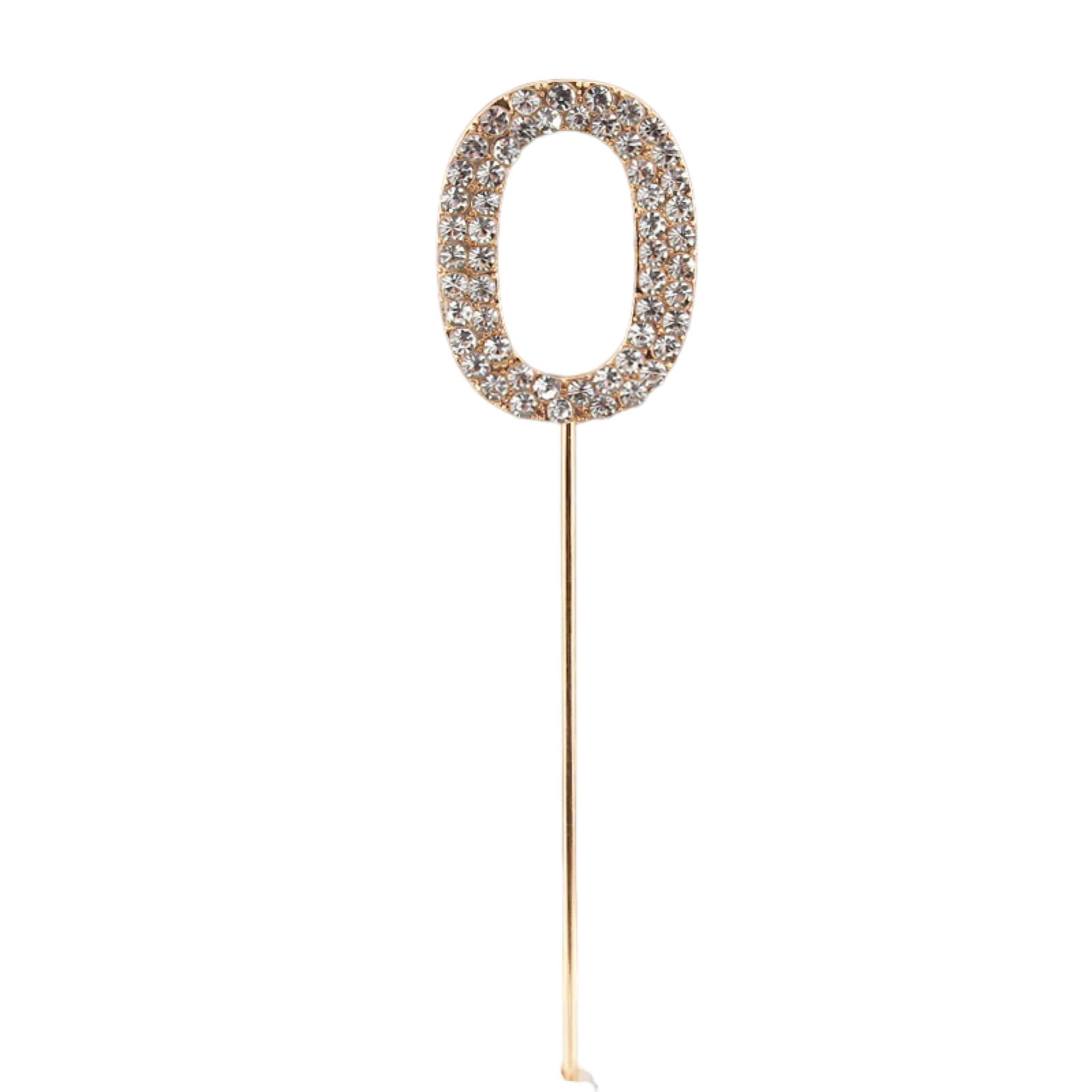 comerut Cake Topper Sparkling Food Grade Rhinestone Design Stunning ...