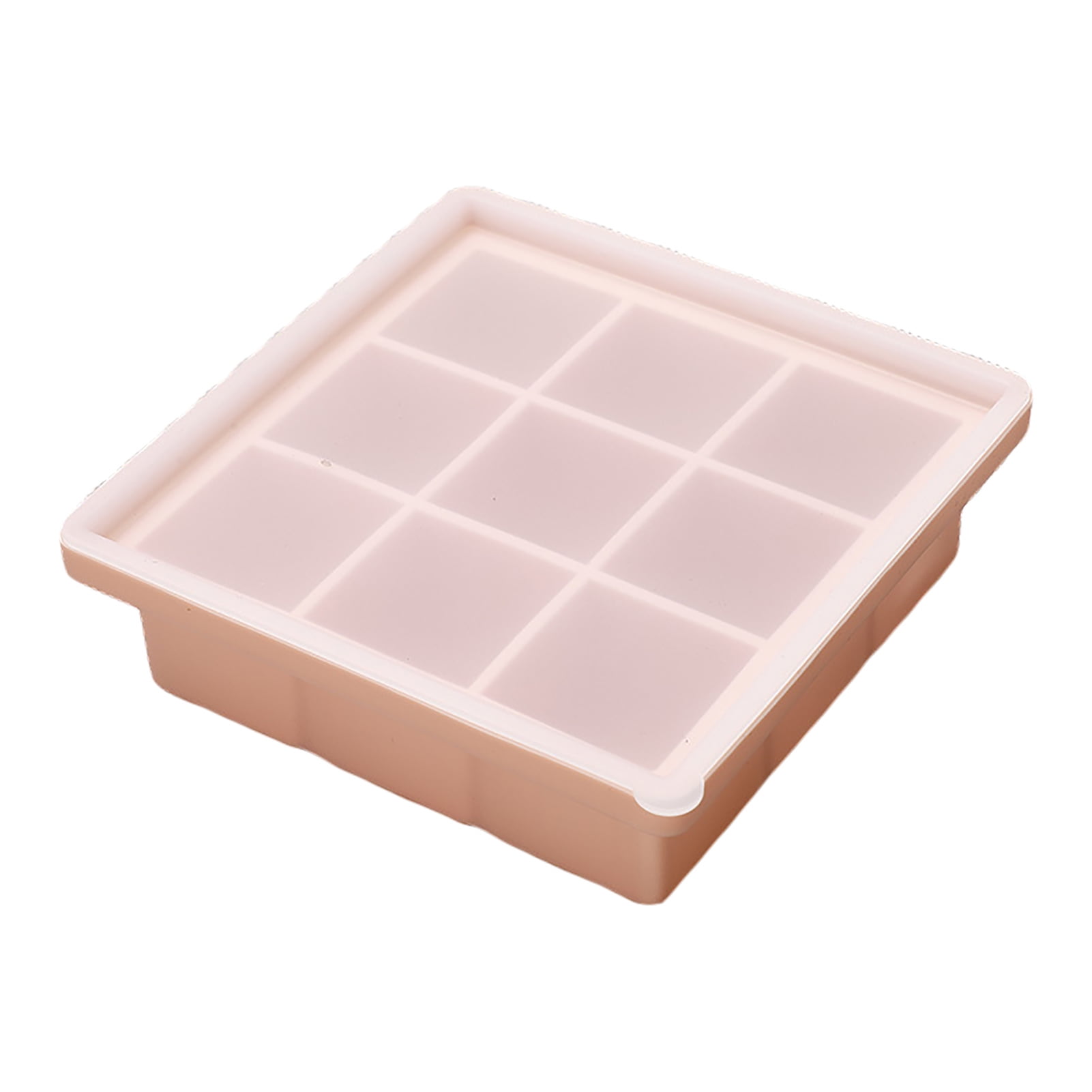 comerut Ice Cube Mold Safe Scentless Flexible 9/15 Grids Food Grade ...