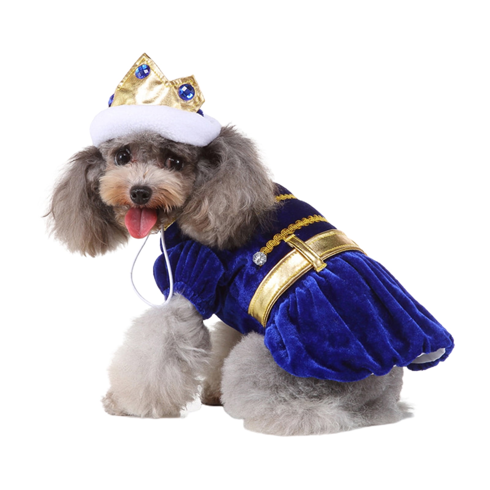 comerut Pet Winter Clothes Prince Knight Fire Suit Cosplay Costume Keep ...