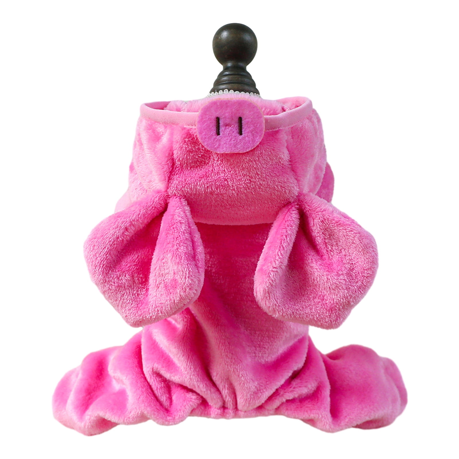 comerut Pets Clothes 4-legged Pig Coat Button Closing Easy to Wear ...