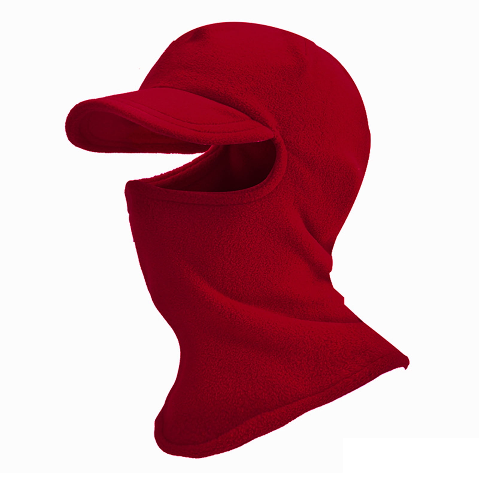 comerut Riding Headgear Fully Cover High Elasticity with Brim Winter ...