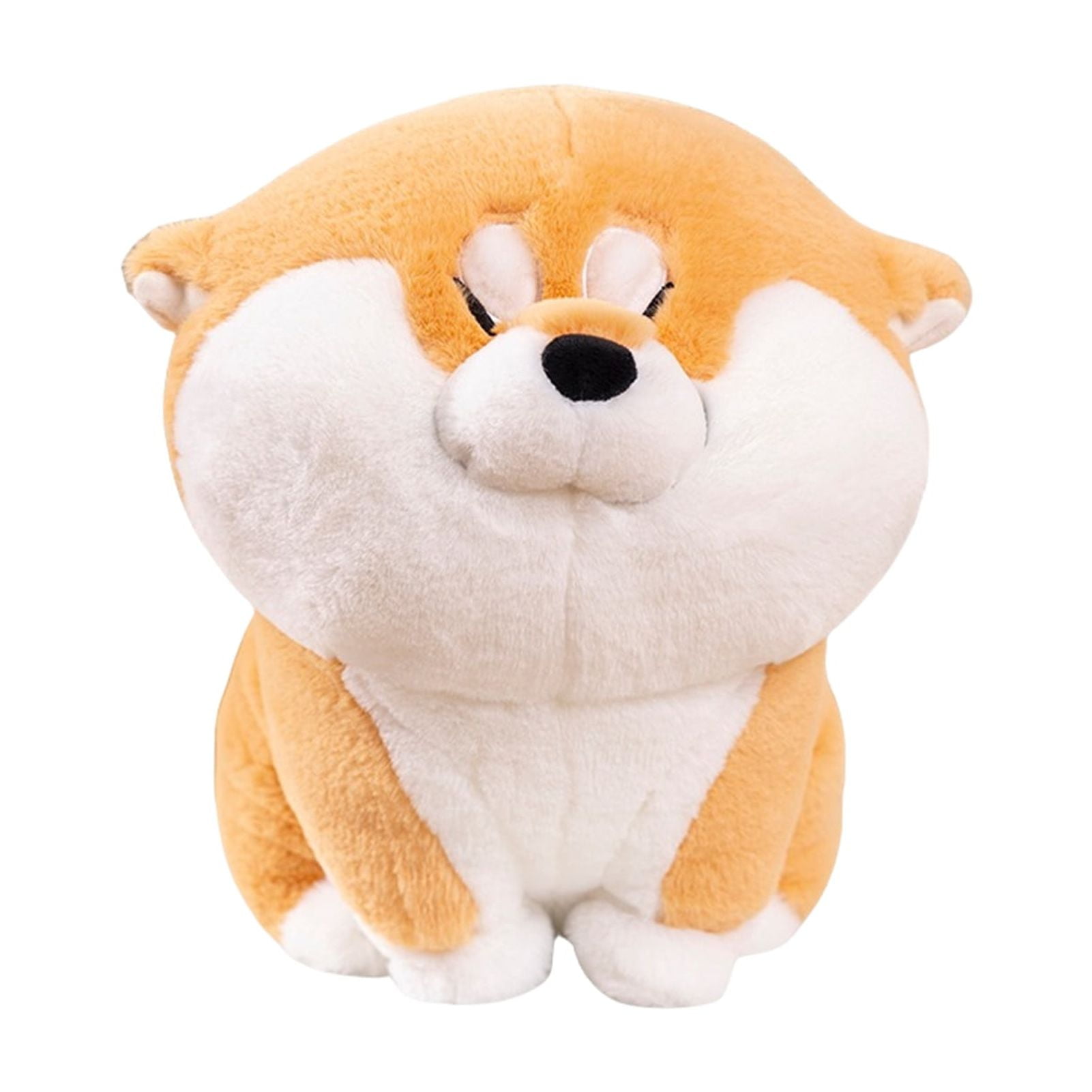 comerut Sitting Dog Plush Toy Lying Puppy Plushie Stuffed Animal Doll ...