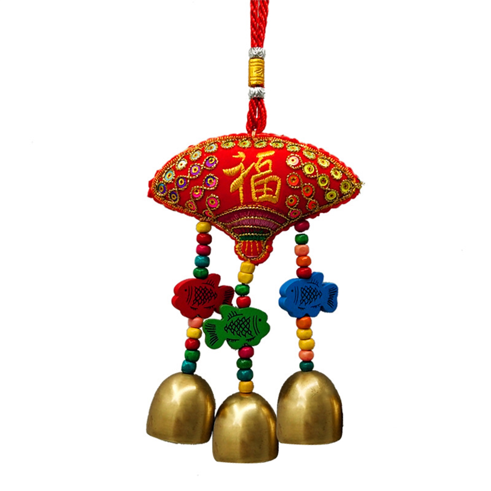 comerut Wind Chimes Sachet Adorable Multi-pattern Chinese Style Car ...