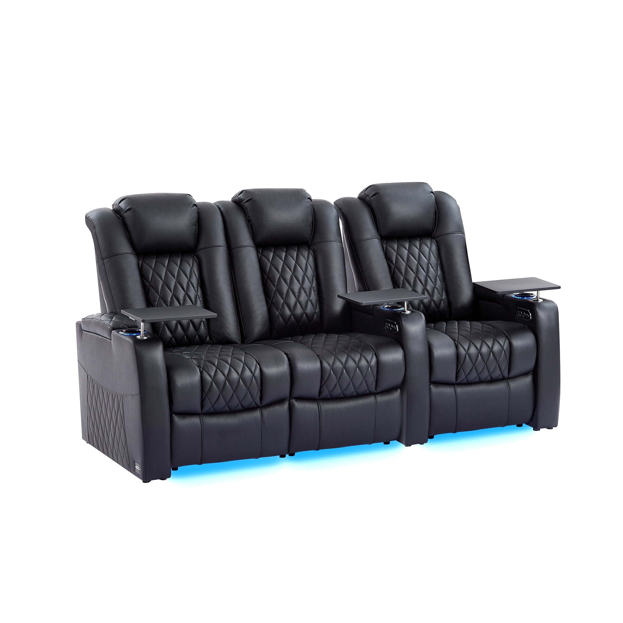 comfiroom Home Theater Seating Seats Classic Series Top Grain Nappa ...