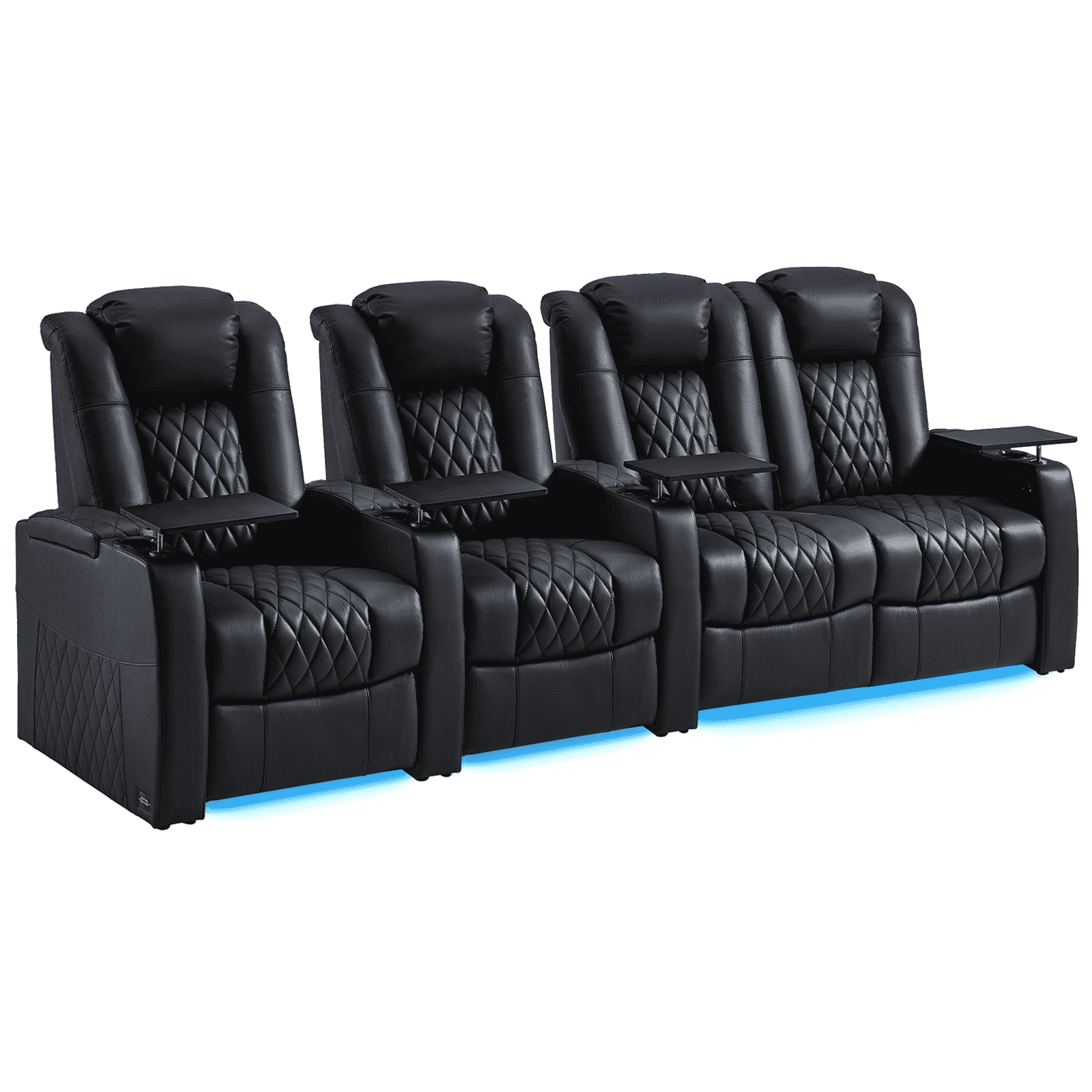 comfiroom Home Theater Seating Seats Classic Series Top Grain Leather ...
