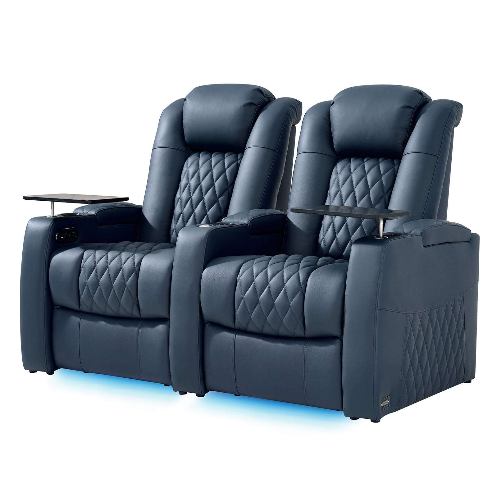 comfiroom Top Grain Leather Home Theater Seating Seats, Classic Series ...