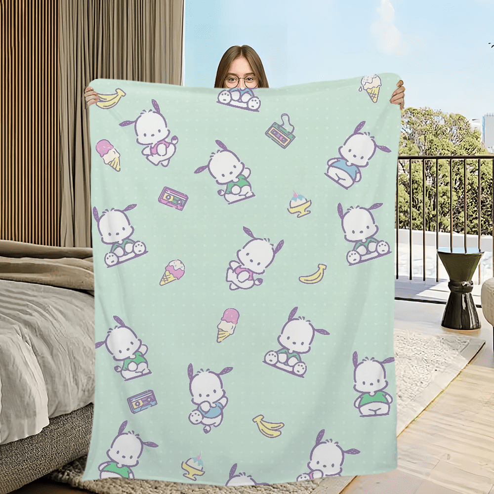 comfort cartoon warm soft plush blanket suitable for sofa living Cute ...