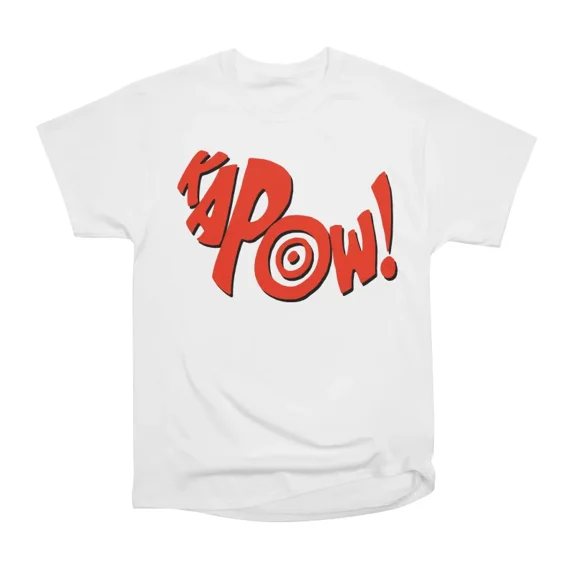 comic book pop art sound effect KAPOW T-Shirt Tee Gift For Him Merch ...