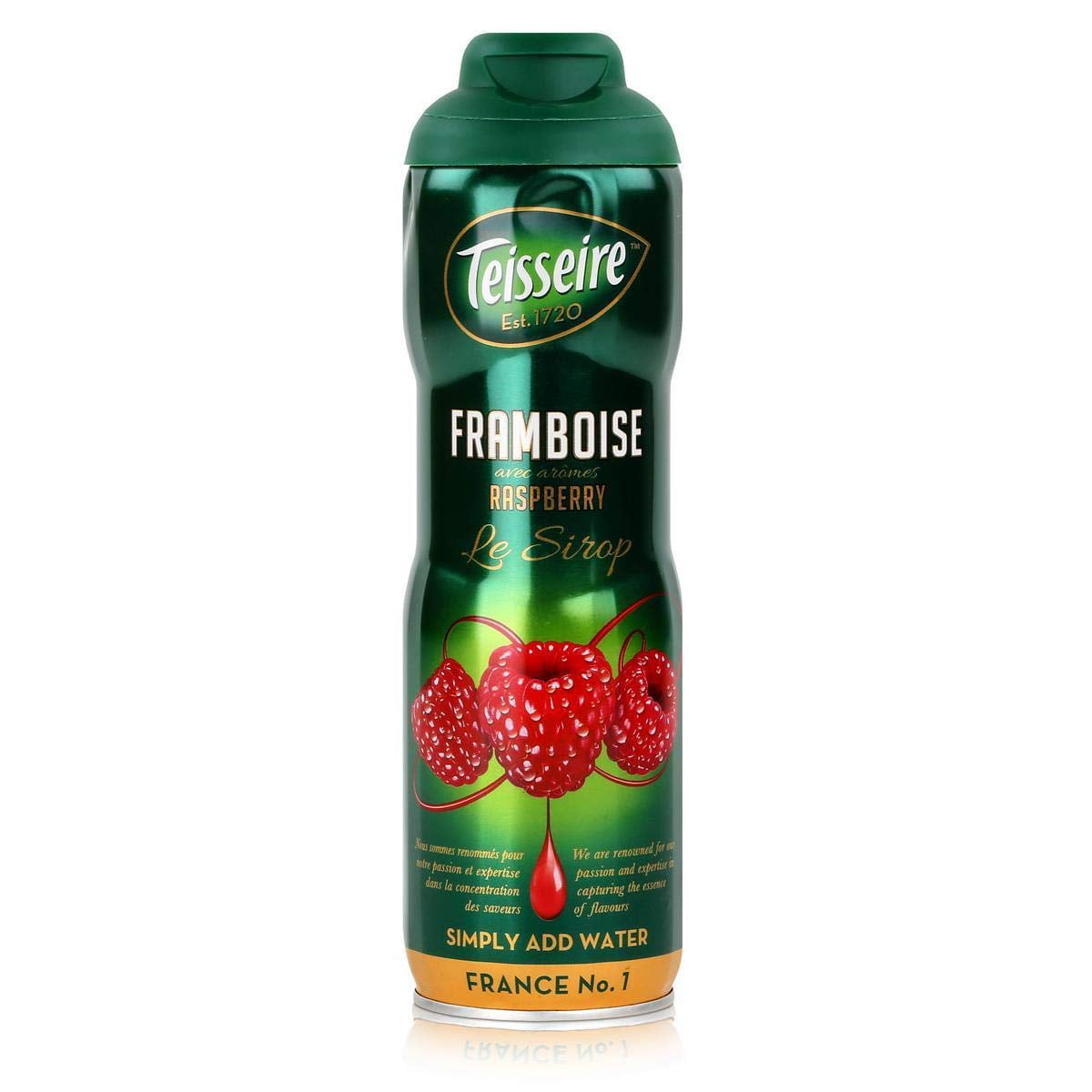 Teisseire French Syrup Raspberry Syrup 20 fl.oz - Walmart.com