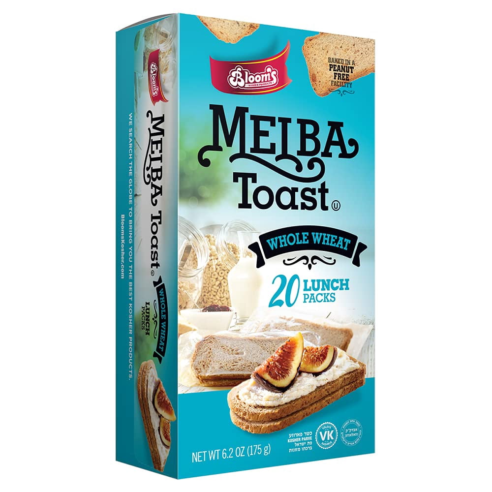 Blooms BLM1323 Melba Toast Whole Wheat Lunch Pack - Walmart.com