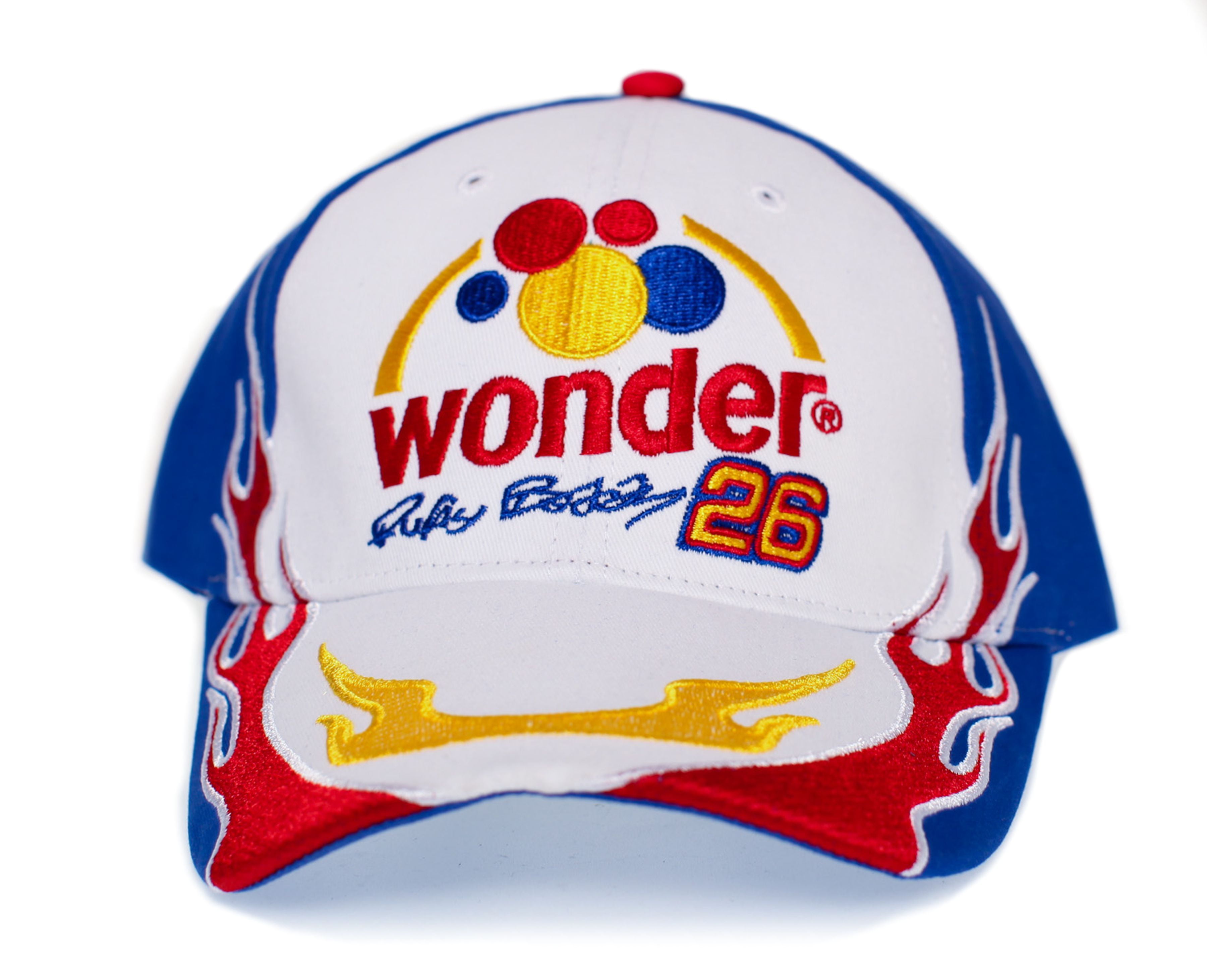 Wonder Bread Unisex-Adult Talladega Nights Ricky Bobby Cap -One-Size ...