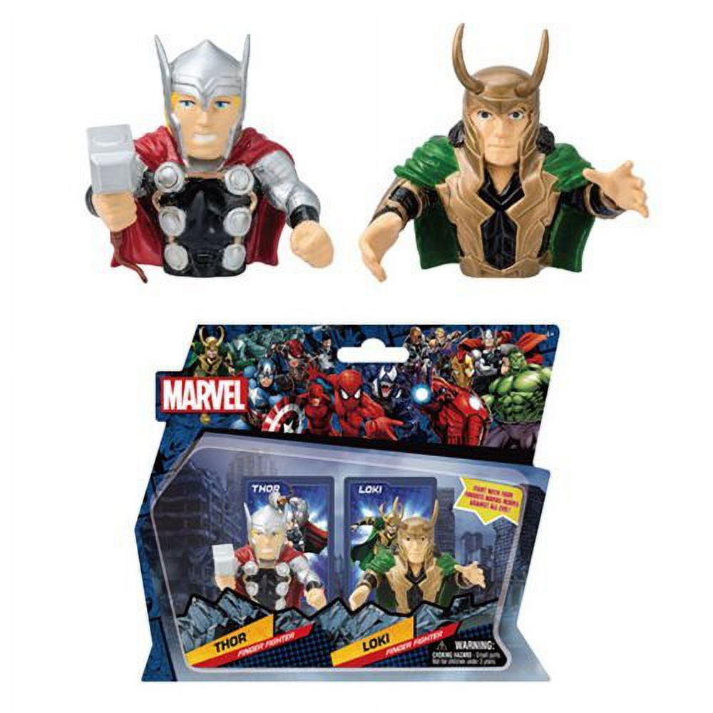 Marvel Thor Vs Loki Finger Fighters Action Figures - Walmart.com