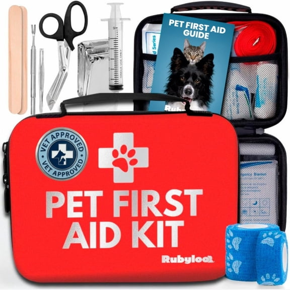 Ready America 77160 Deluxe Pet First Aid Kit - Walmart.com