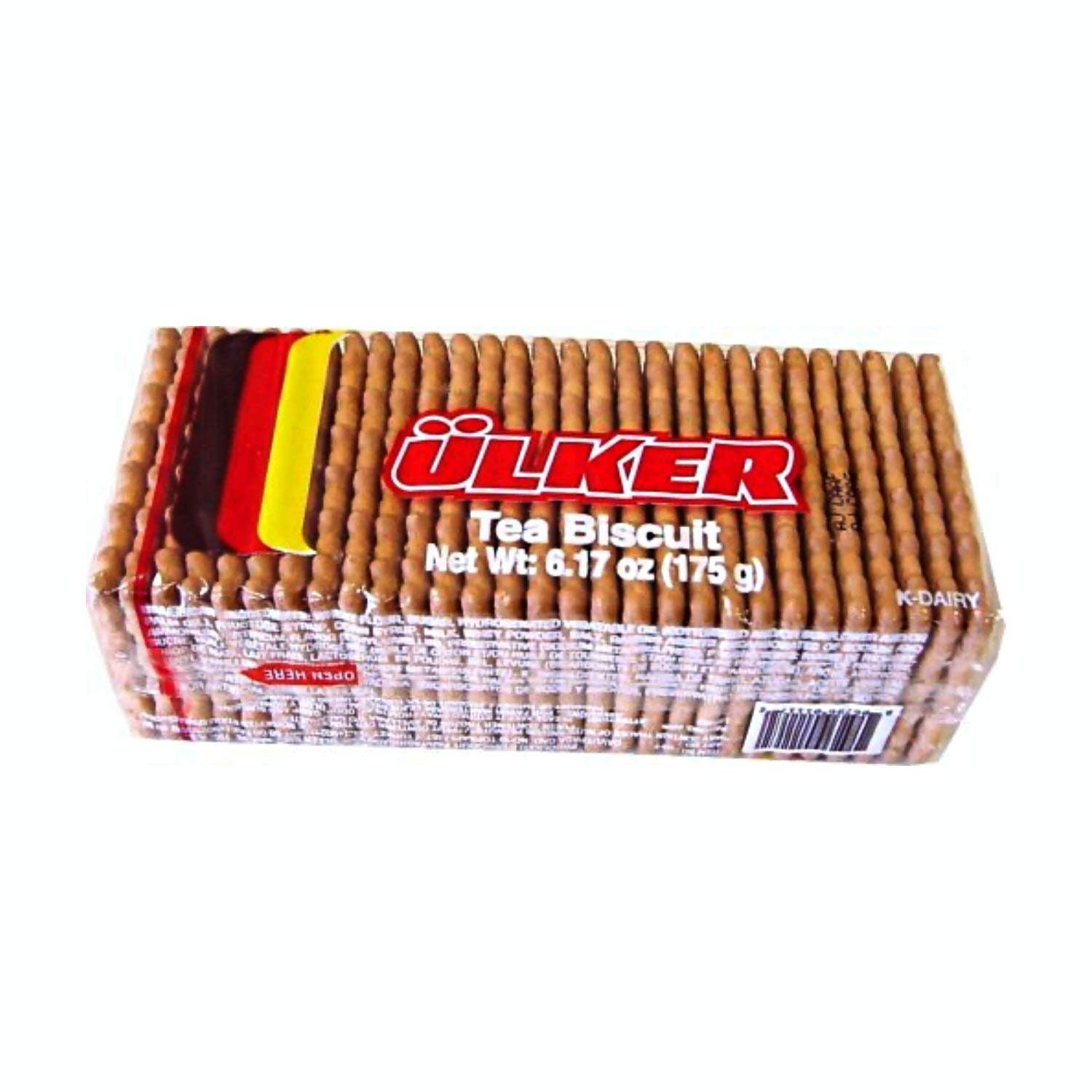 Ulker Tea Biscuits (Petit Beurre) Turkish 175 gram package - SET OF 2 ...