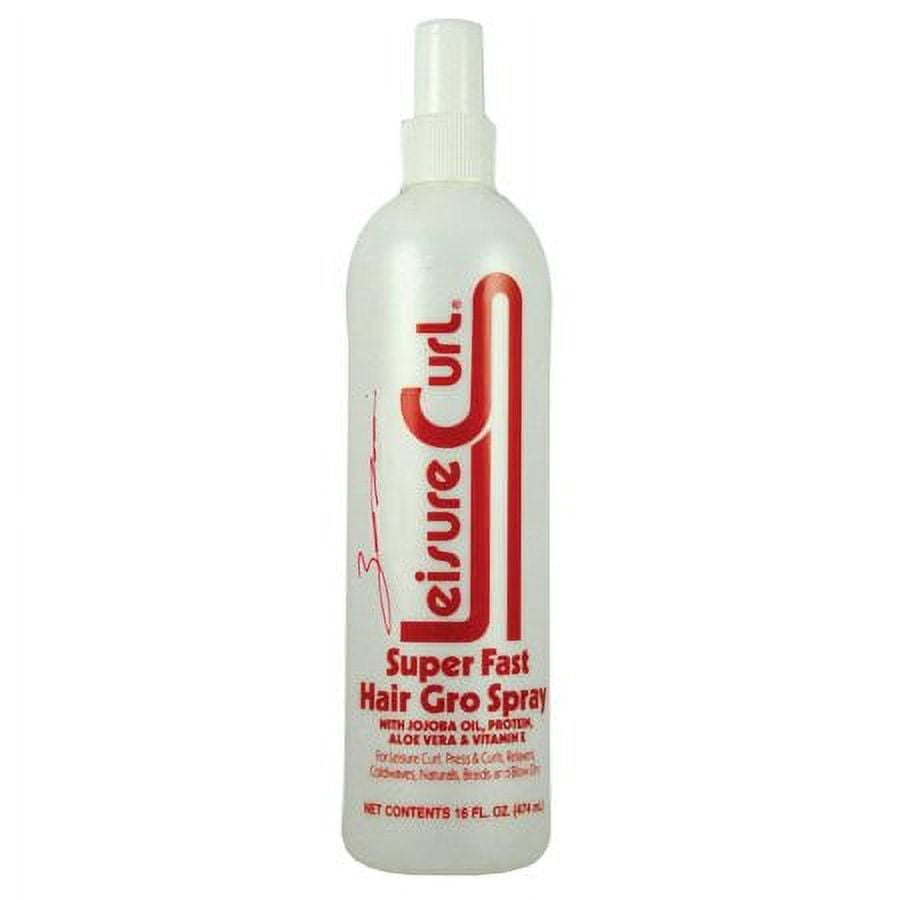 Leisure Curl Super Fast Hair Gro Spray, Protects and Preserves ...