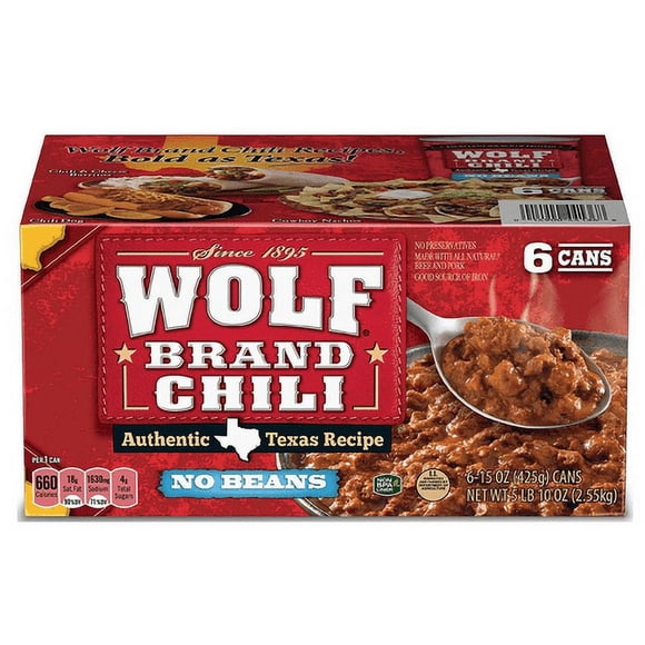 Wolf Brand Chili Food - Walmart.com