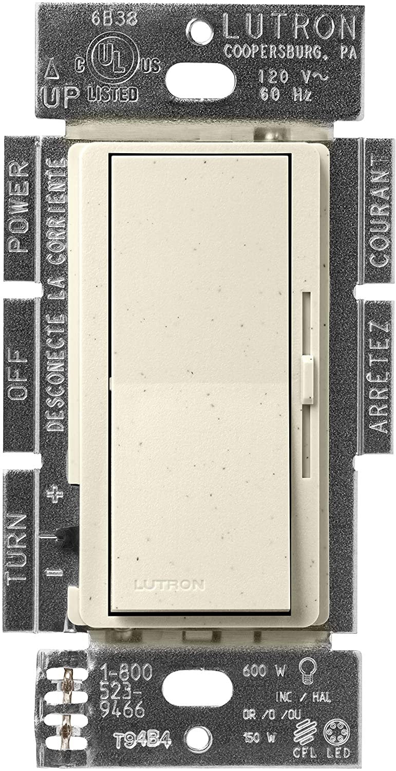 Lutron Diva LED+ Dimmer for Dimmable LED, Halogen and Incandescent ...