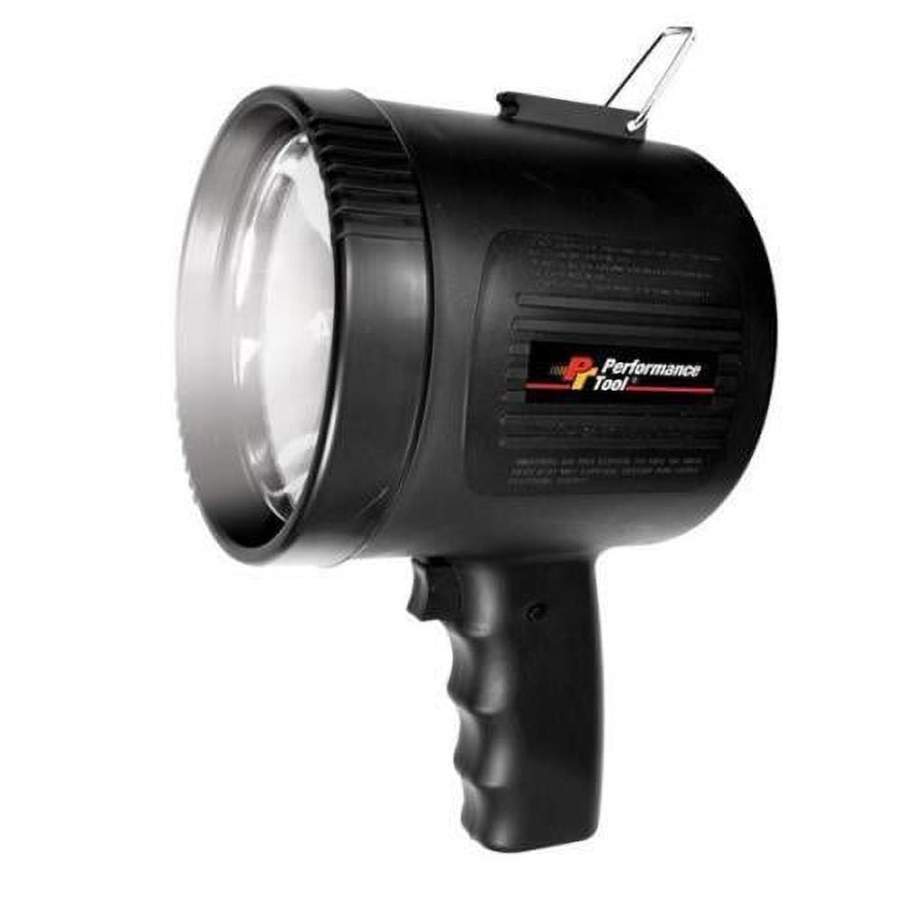 Performance Tool Million Candlepower Spotlight Black - Walmart.com
