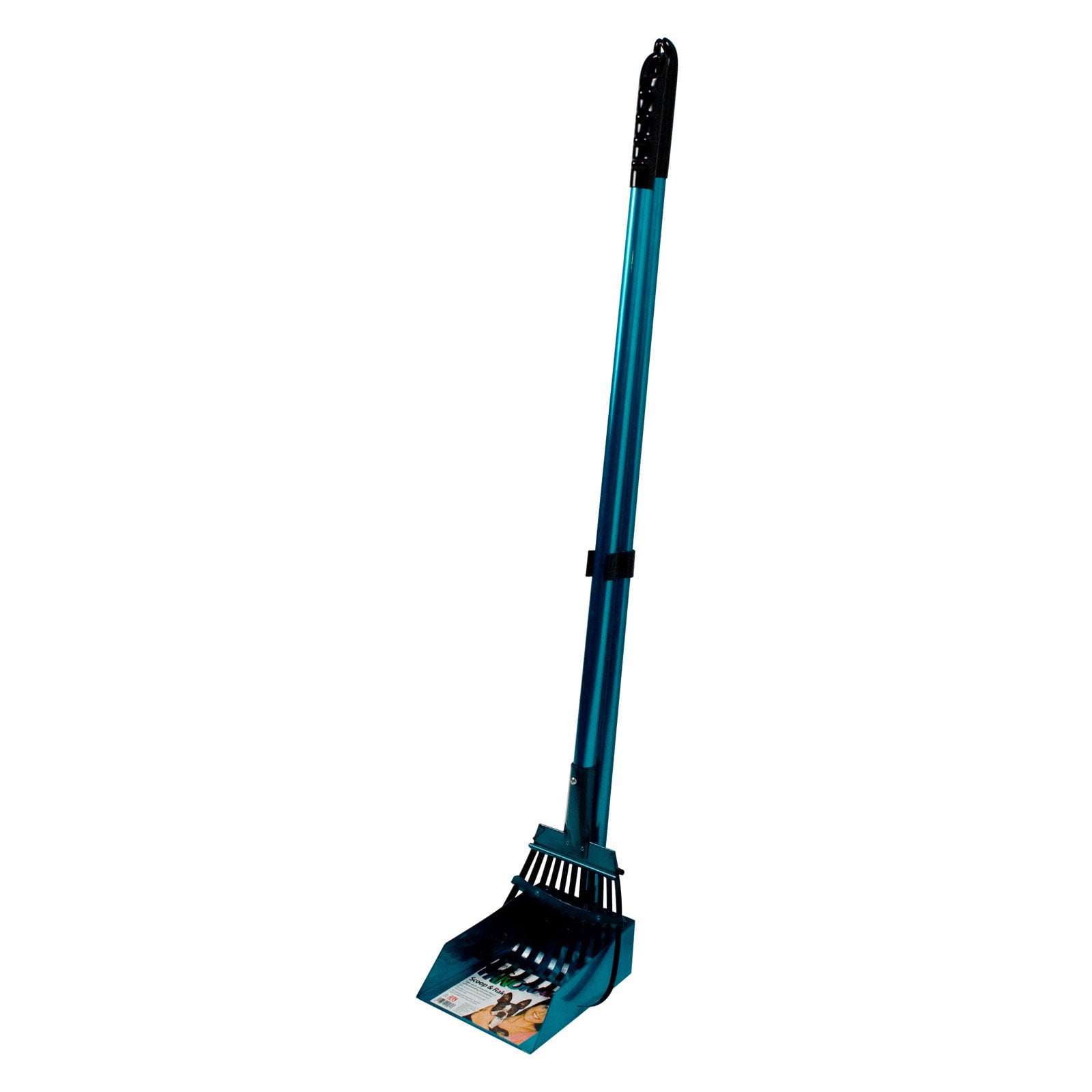 Flexrake 58at 3' Teal Panorama Small Dog Scoop & Rake Set - Walmart.com