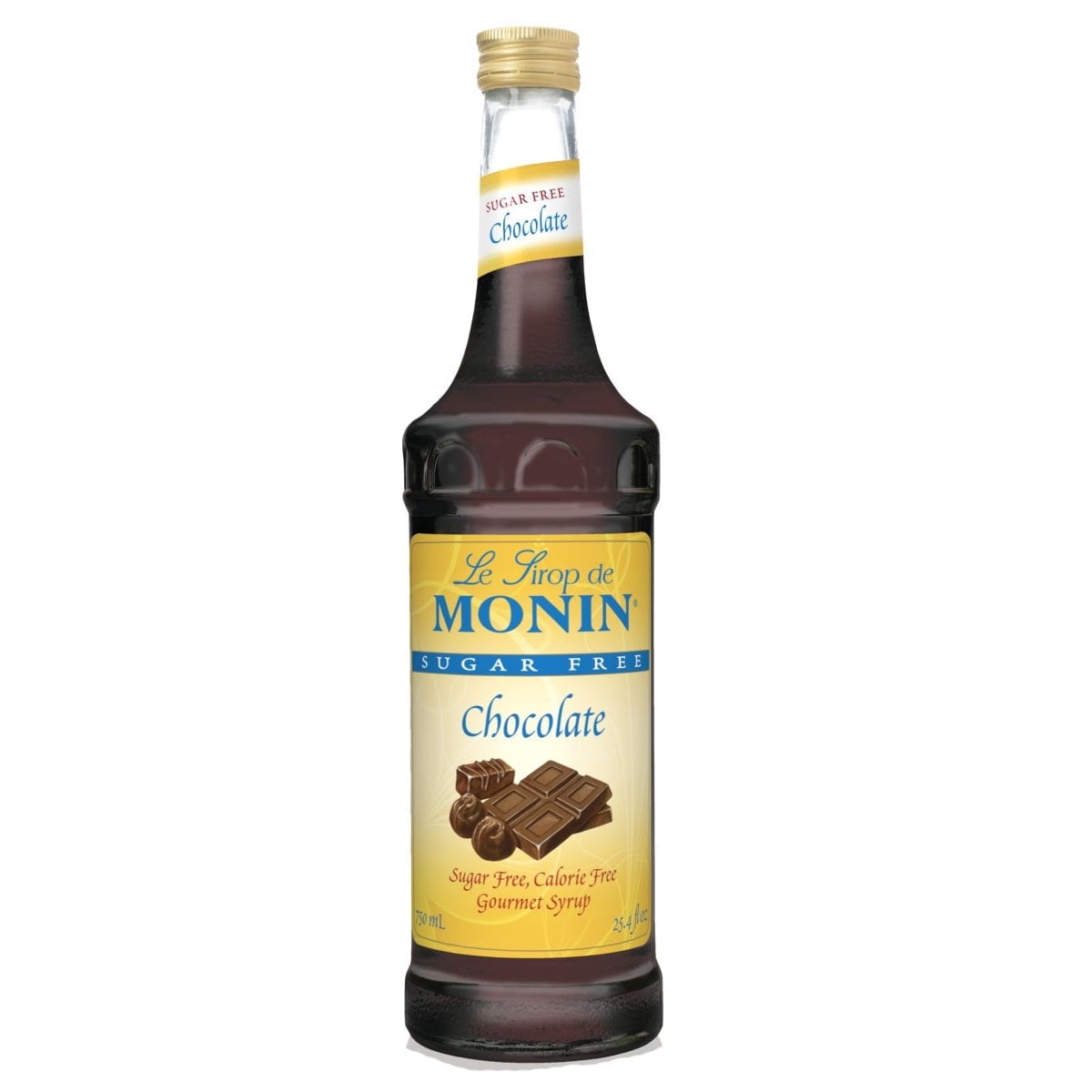 Monin Flavoring Sugar-Free Chocolate Syrup, 750 ml, Zero Calories ...
