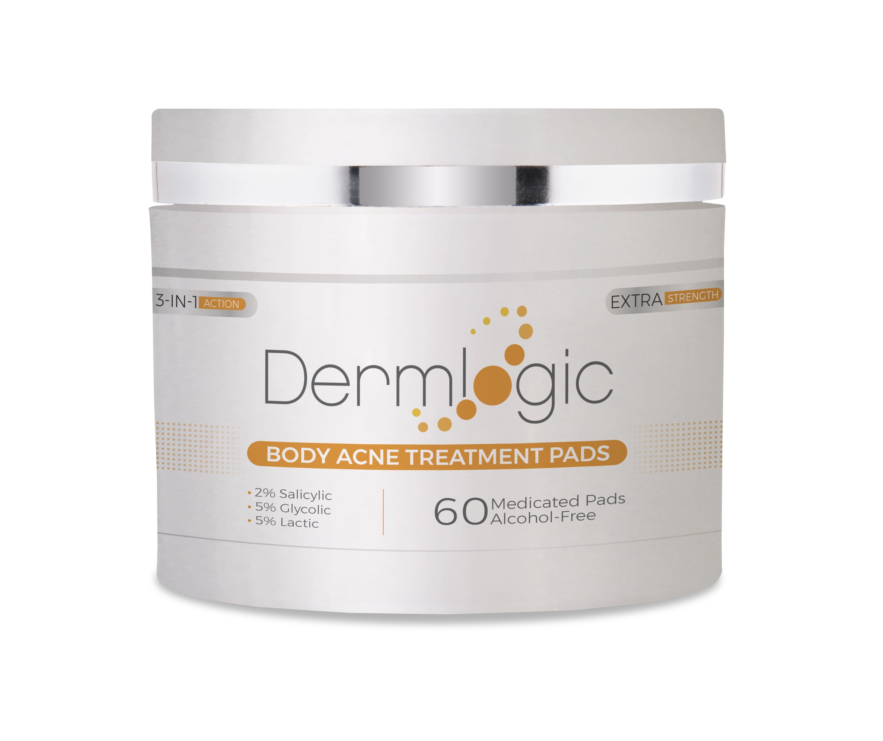 Acne Treatment Pads-Contains Glycolic, Lactic, Salicylic Acid ...