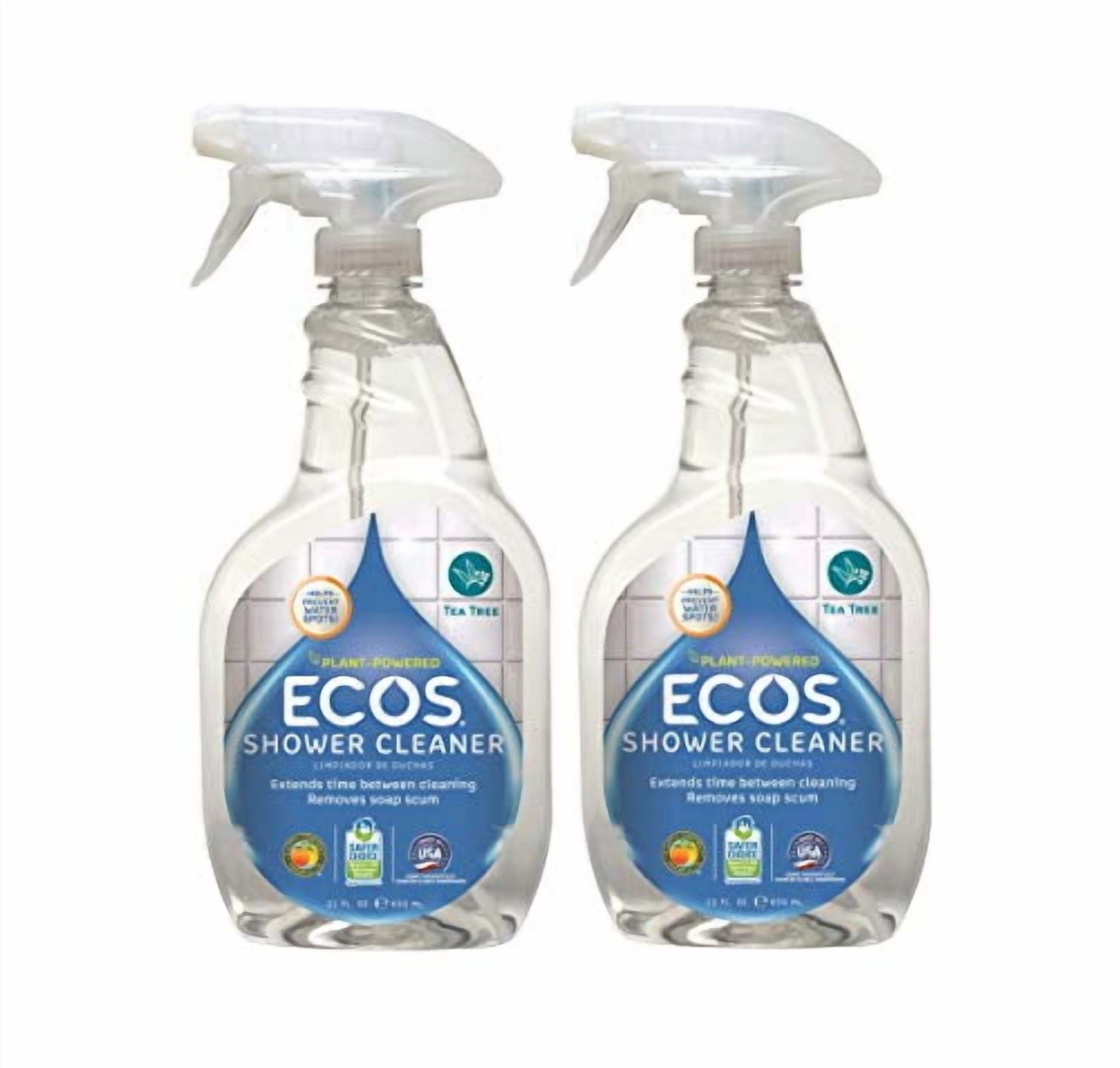 Earth Friendly Products Shower Cleaner Spray - 22 Fl Oz (Pack of 2 ...