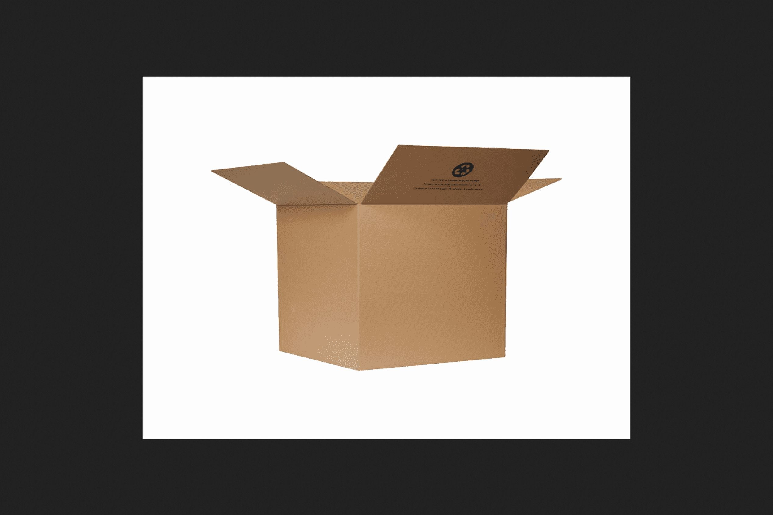 Duck Recycled Cardboard Moving Box 18x18x16 Medium Size - Perfect for ...