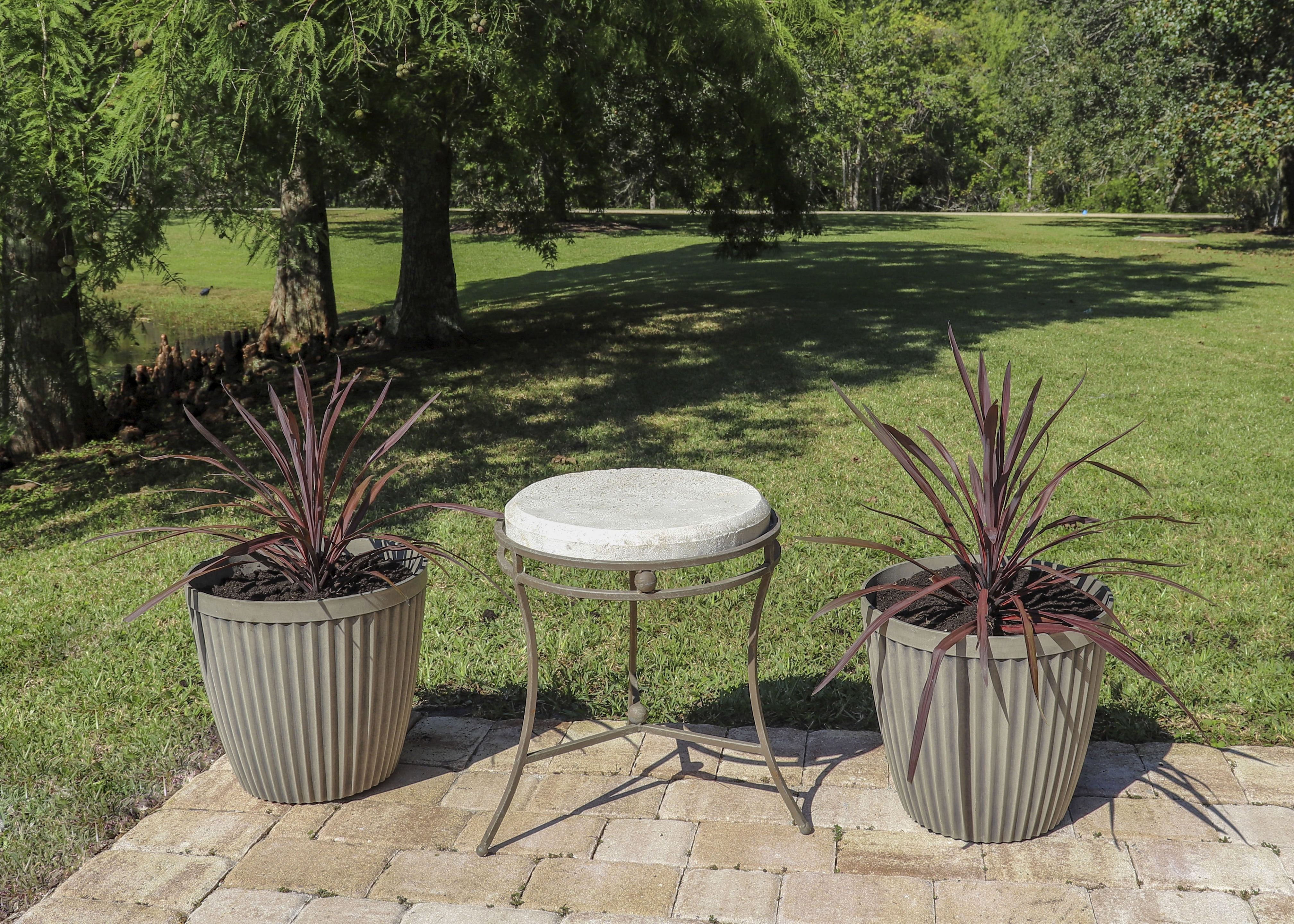 Poppy 16 Inch Height Grey 2 Piece Planter Set - Walmart.com