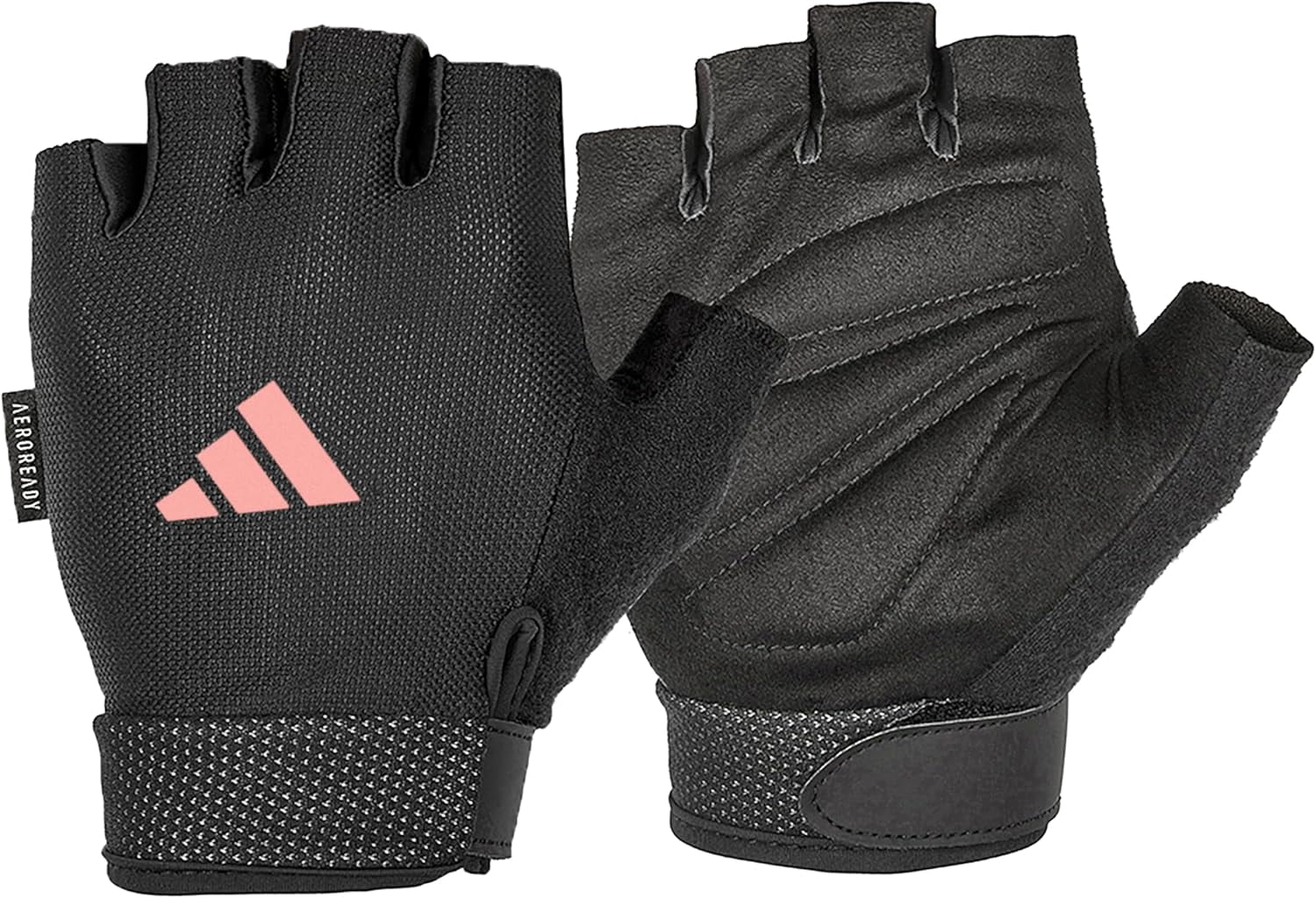 Adidas Essential Training & Weightlifting Gloves, Fingerless Workout ...