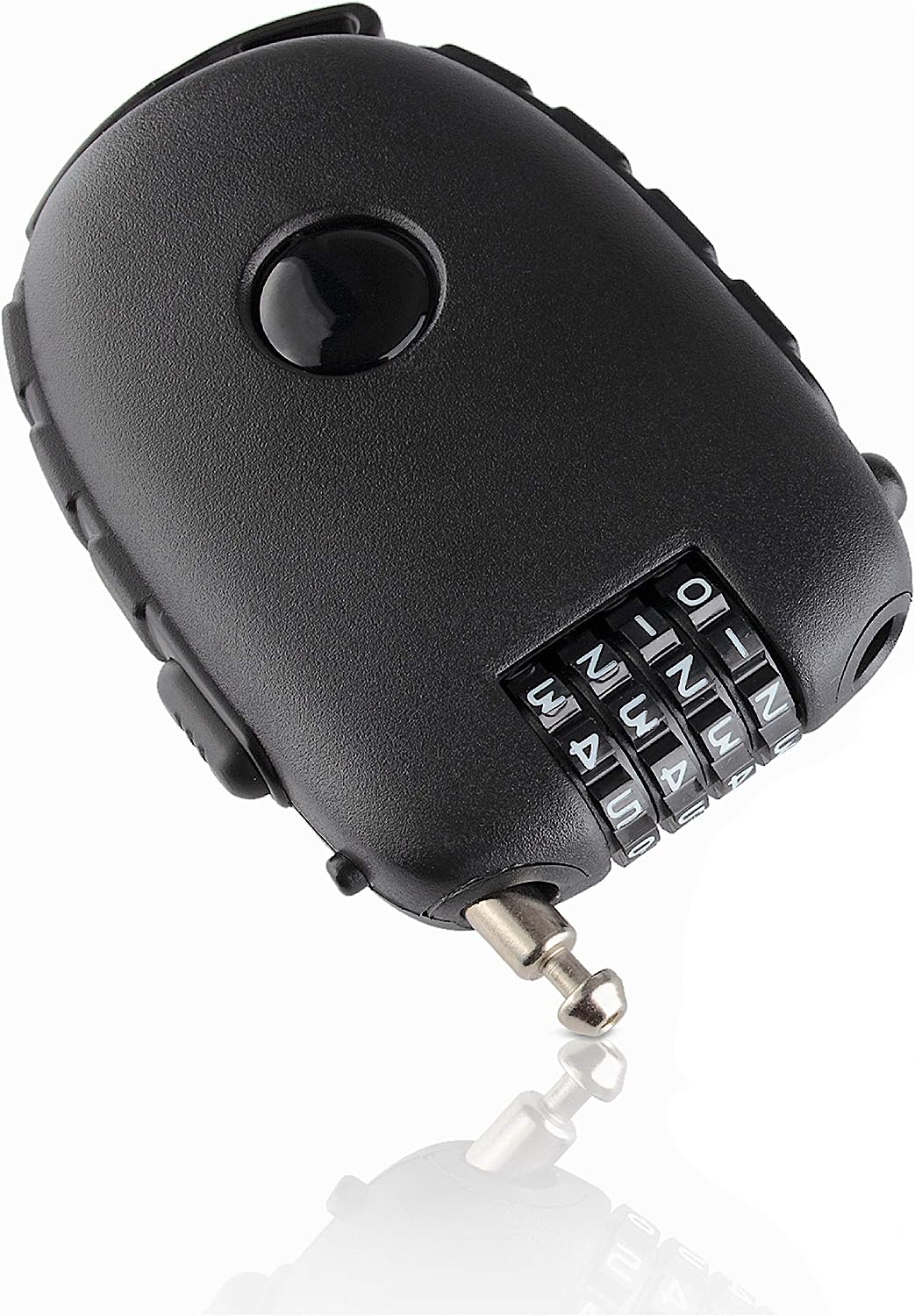 compact cable lock combination lock with cable (90 cm) lock with 4 ...