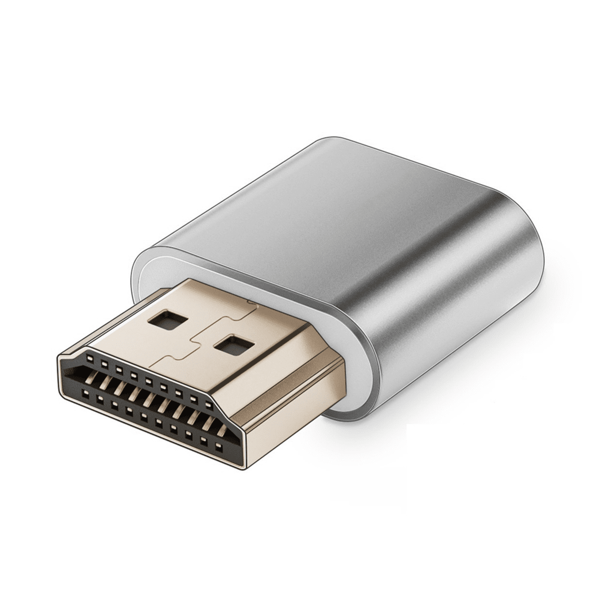 -compatible Dummy Plug 4K HDR Virtual Monitor EDID Emulator Headless ...