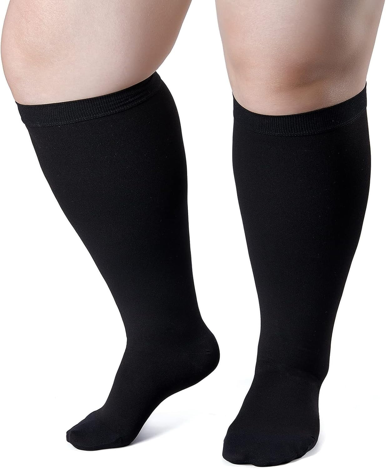 compression socks for women plus size circulation men wide calf knee ...