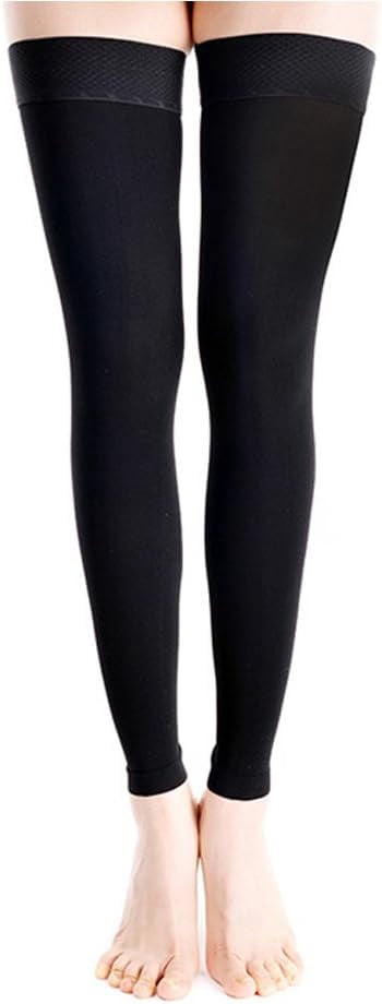 compression stockings for women & men,20-30 mmhg thigh high compression ...