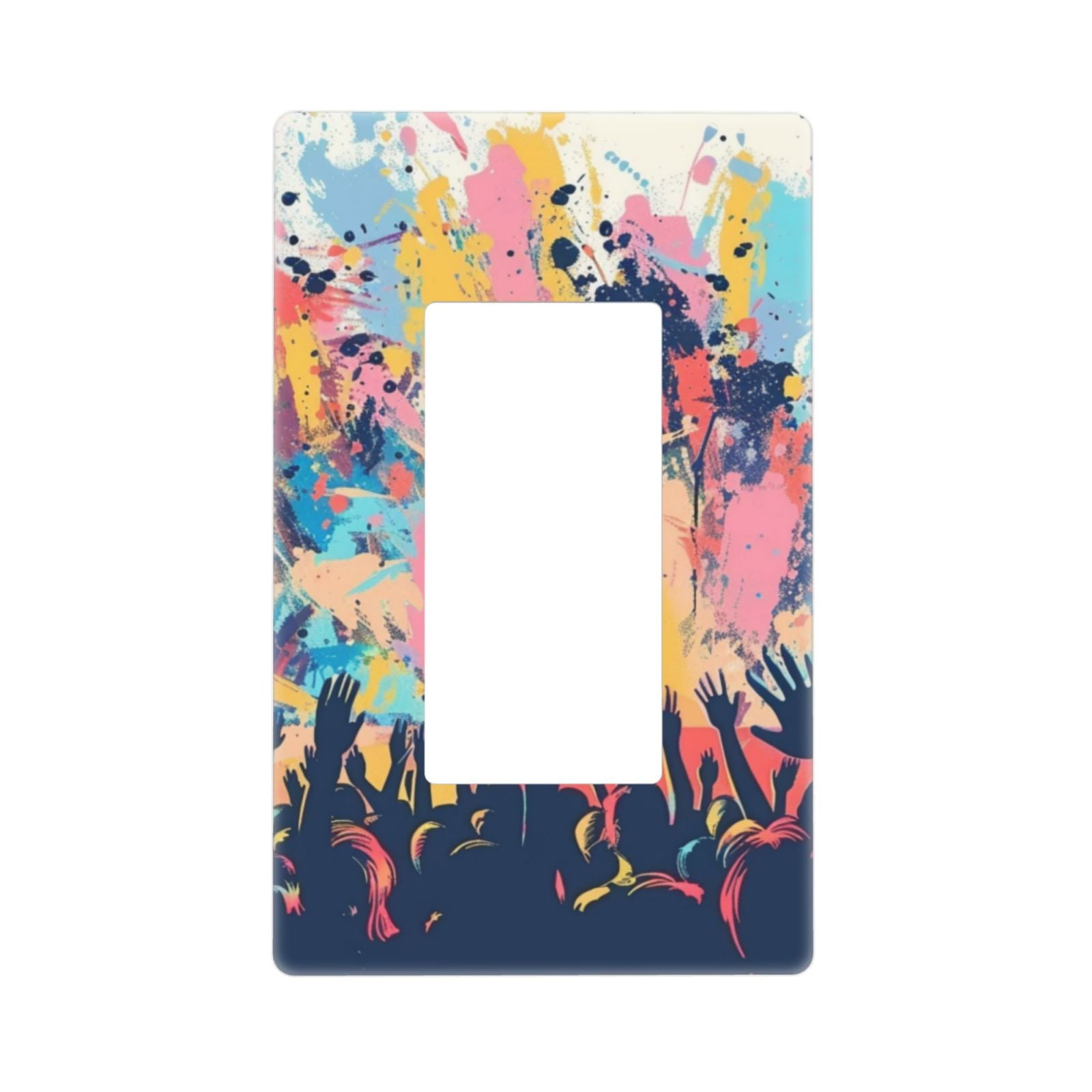 concert watercolor Switch Cover Decorative Wall Plate / 1-Gang ...