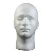 Styrofoam Male Head Bulk 11"X6.5"X8.5" - Walmart.com