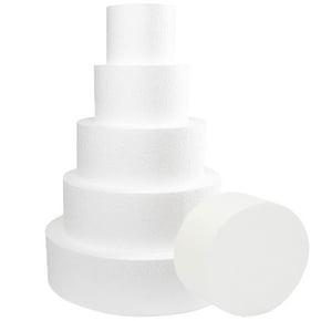 Styrofoam Cake Rounds