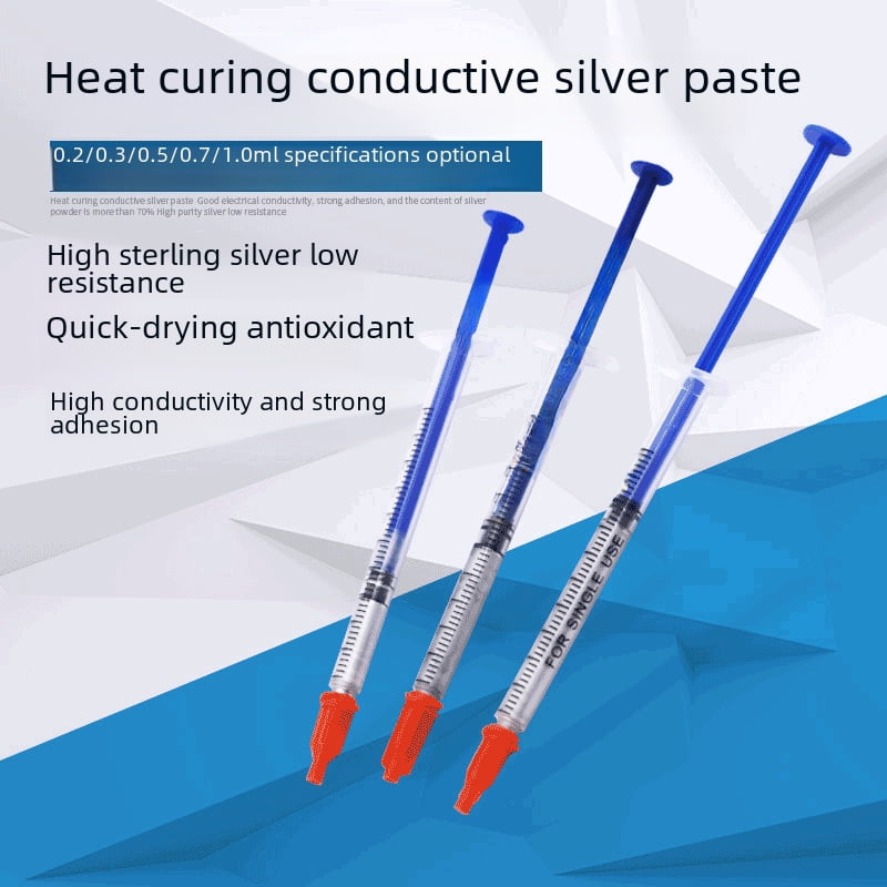 conductive silver paint pen high concentration quick-drying silver ...