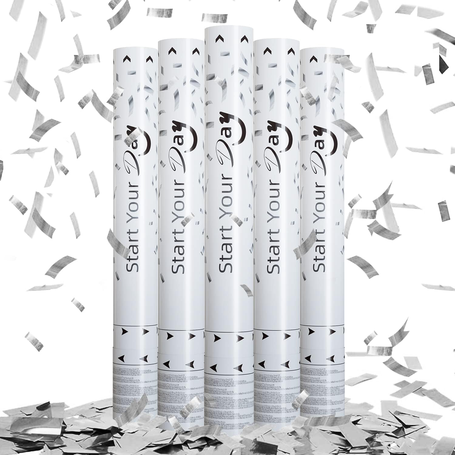 confetti Cannons, 15 Inch+Longer Confetti Shooters Party Poppers ...