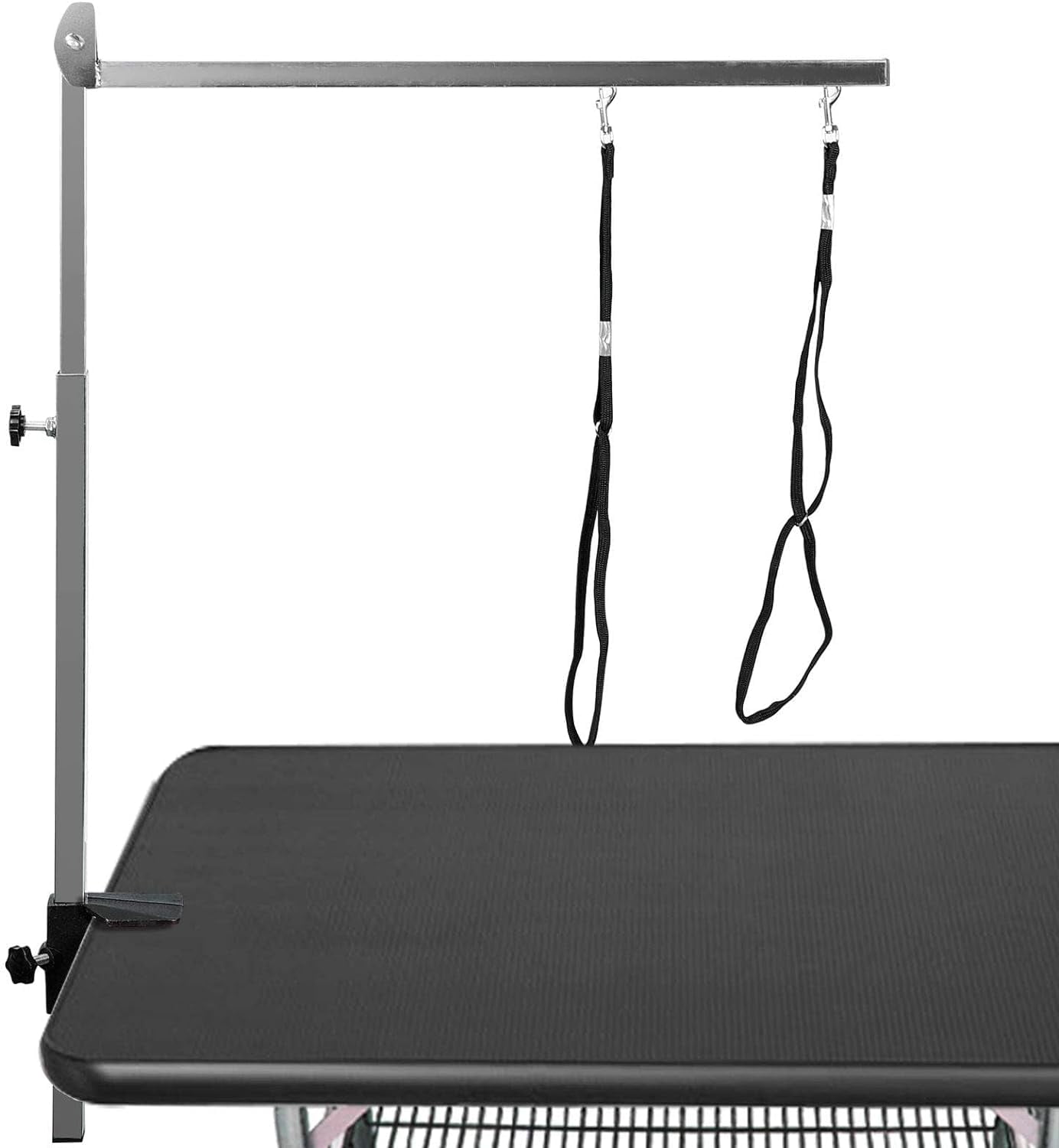 confote Pet Grooming Adjustable Arm with Clamp Dog Grooming Loop and No ...