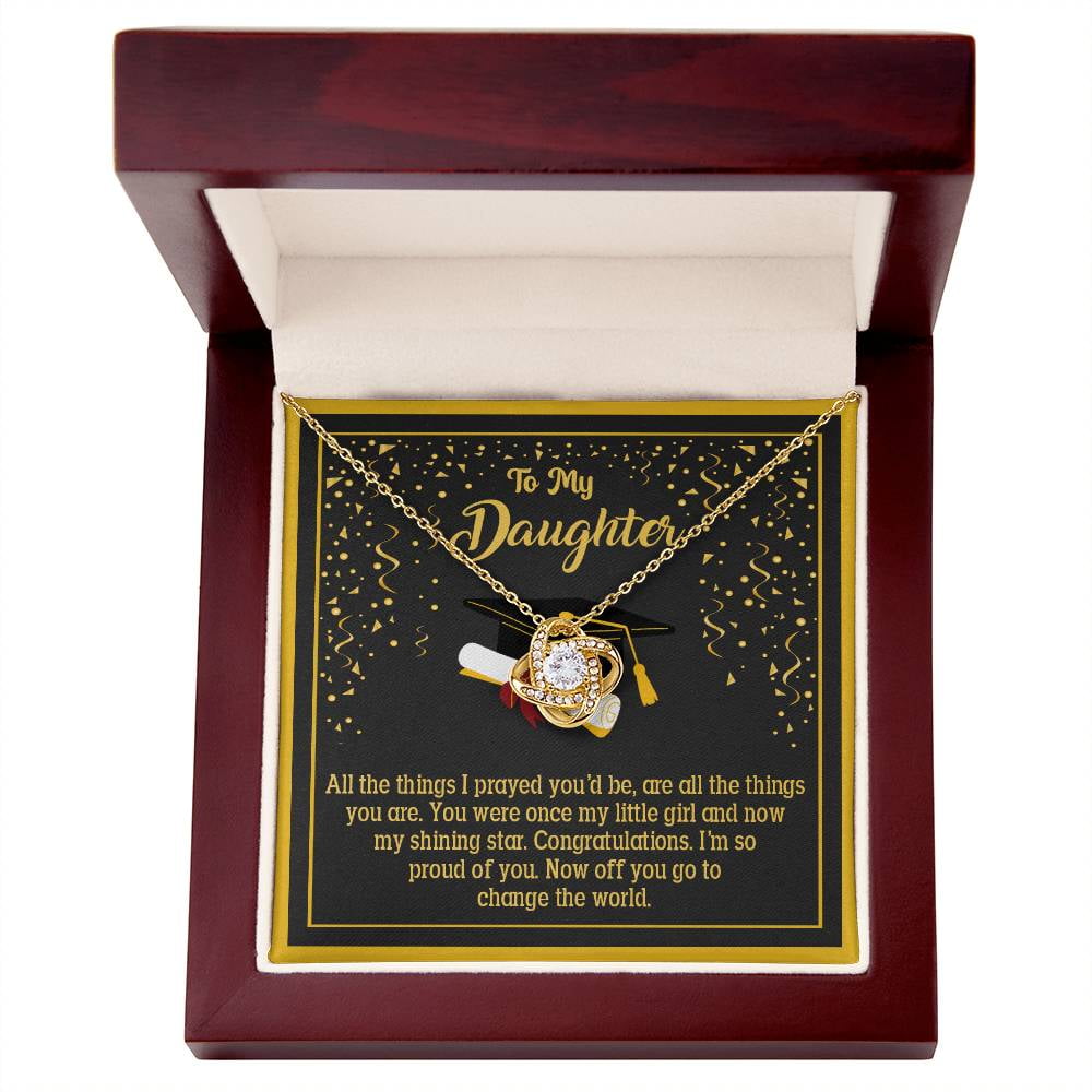 congratulation message for graduation of my daughter - Love Knot ...